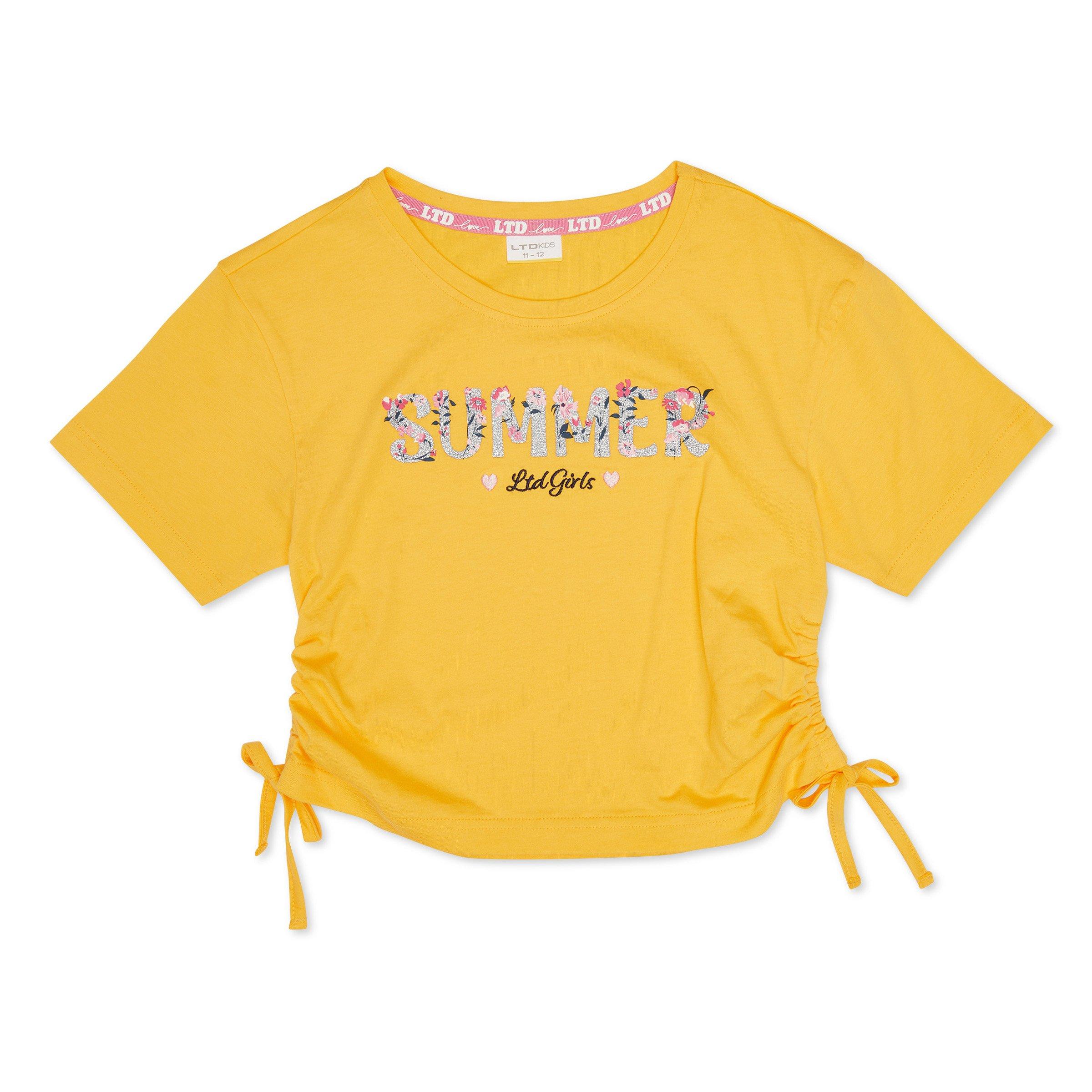 Girls Yellow T-shirt (3223583) | LTD Kids