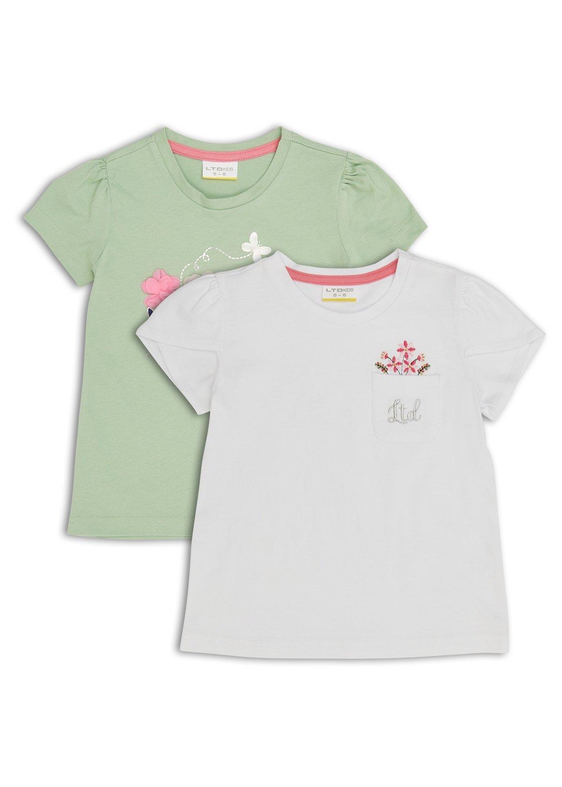 Kid Girls 2-pack T-shirts (3223681) | LTD Kids