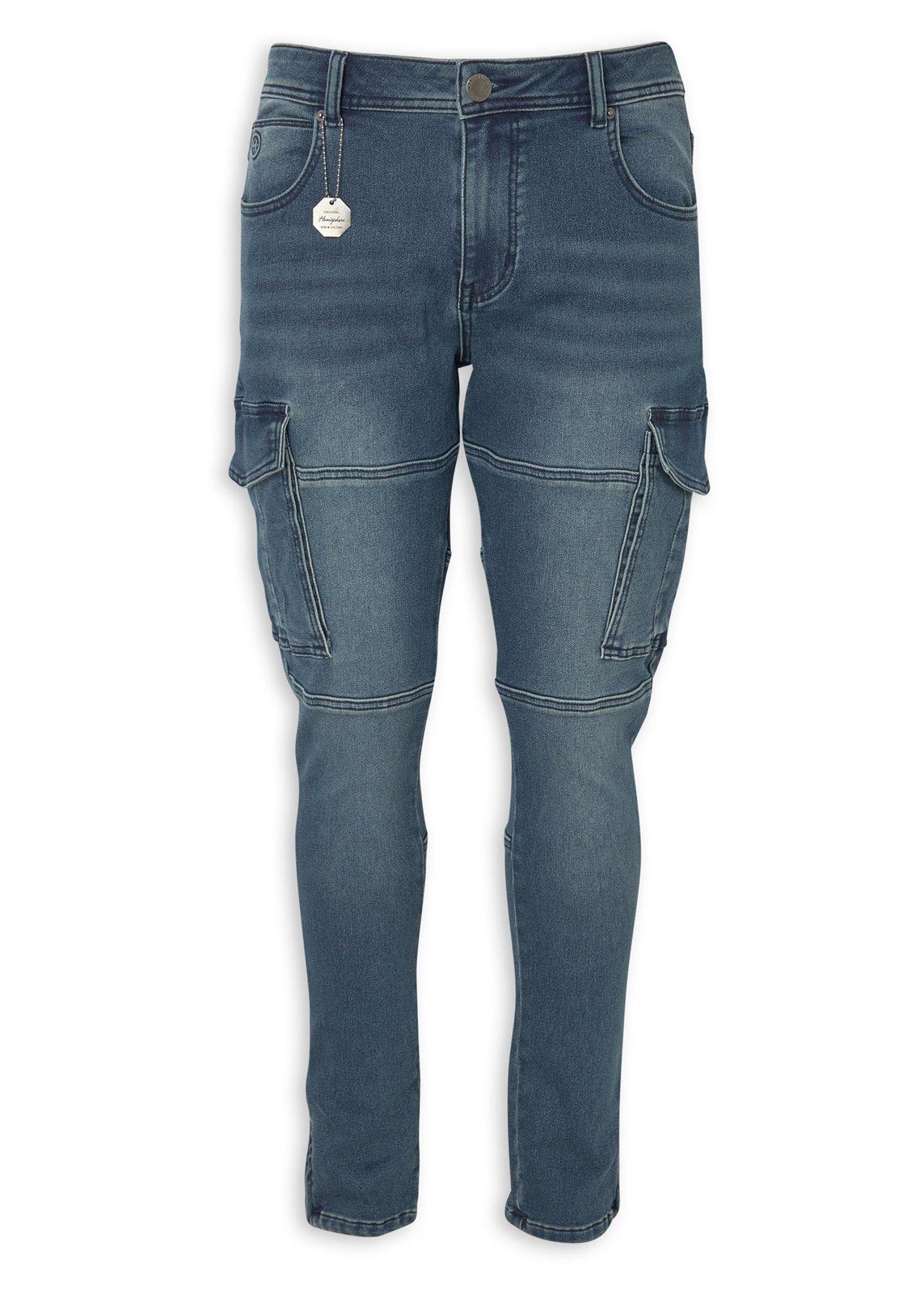 Indigo Super Skinny Utility Jeans (3224096) | Hemisphere