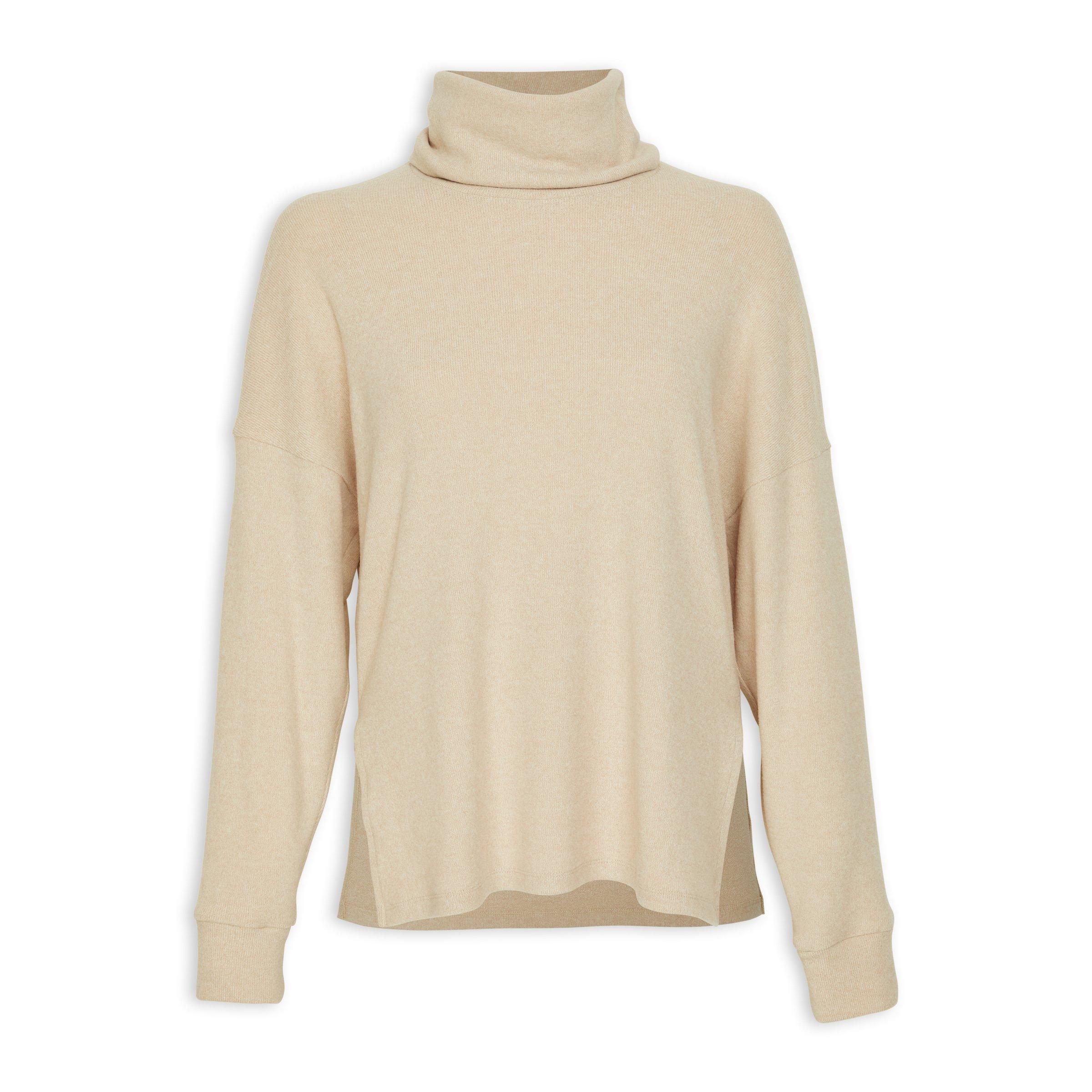 Cream Knit Top (3224292) | Miss Friday