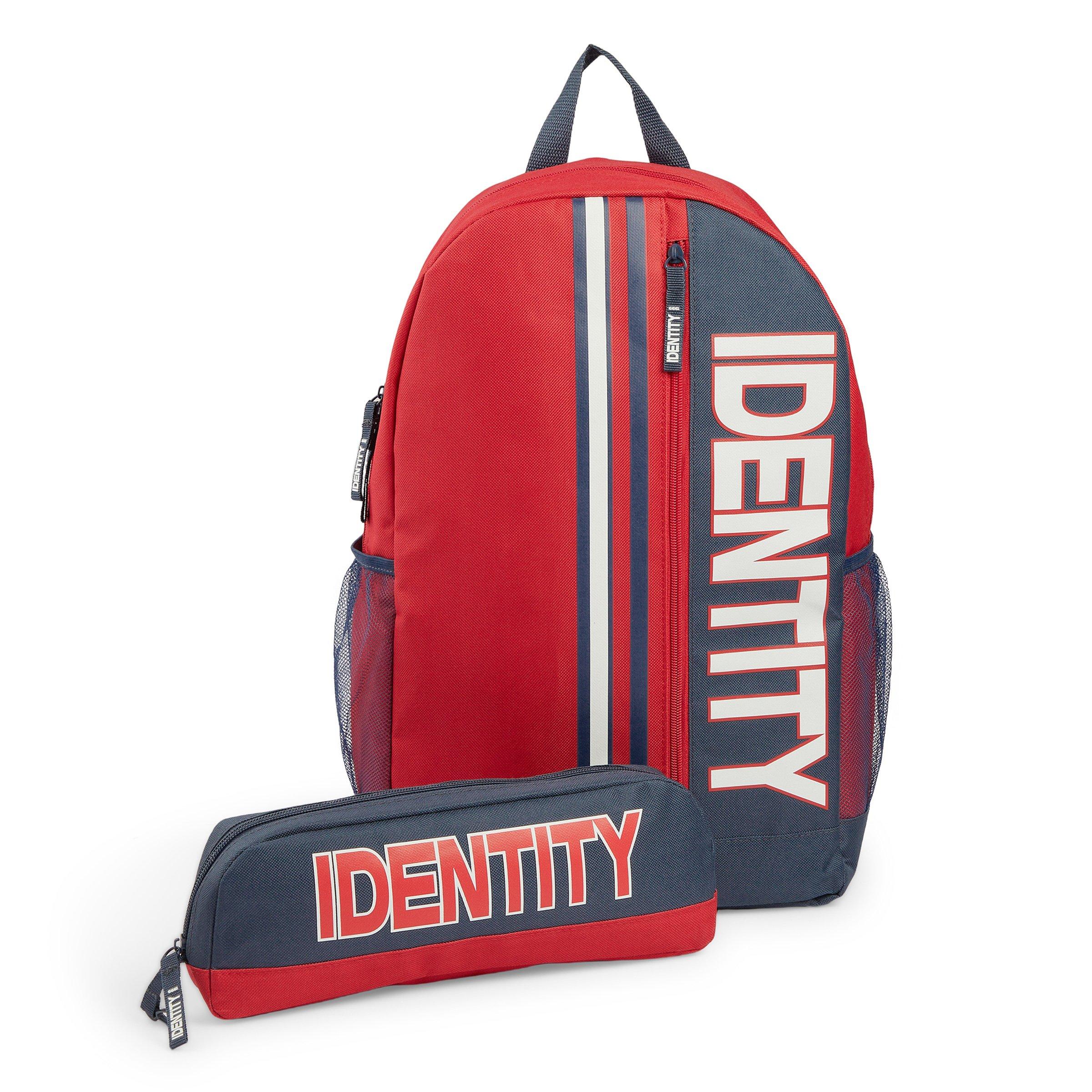Boys Red Backpack and Pencil Case Set (3224323) | Identity