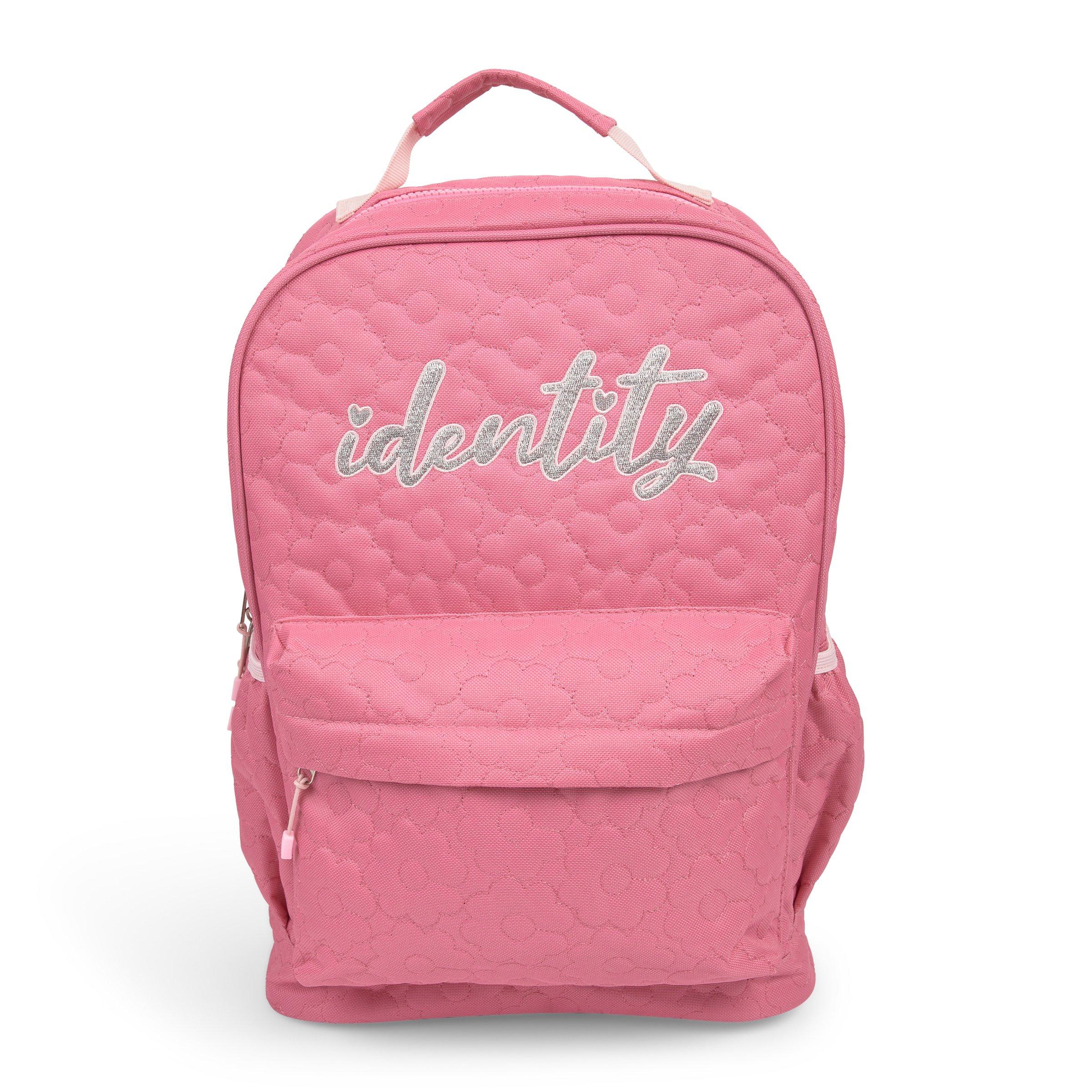 Girls Pink Large Daisy Backpack (3224531) | Identity
