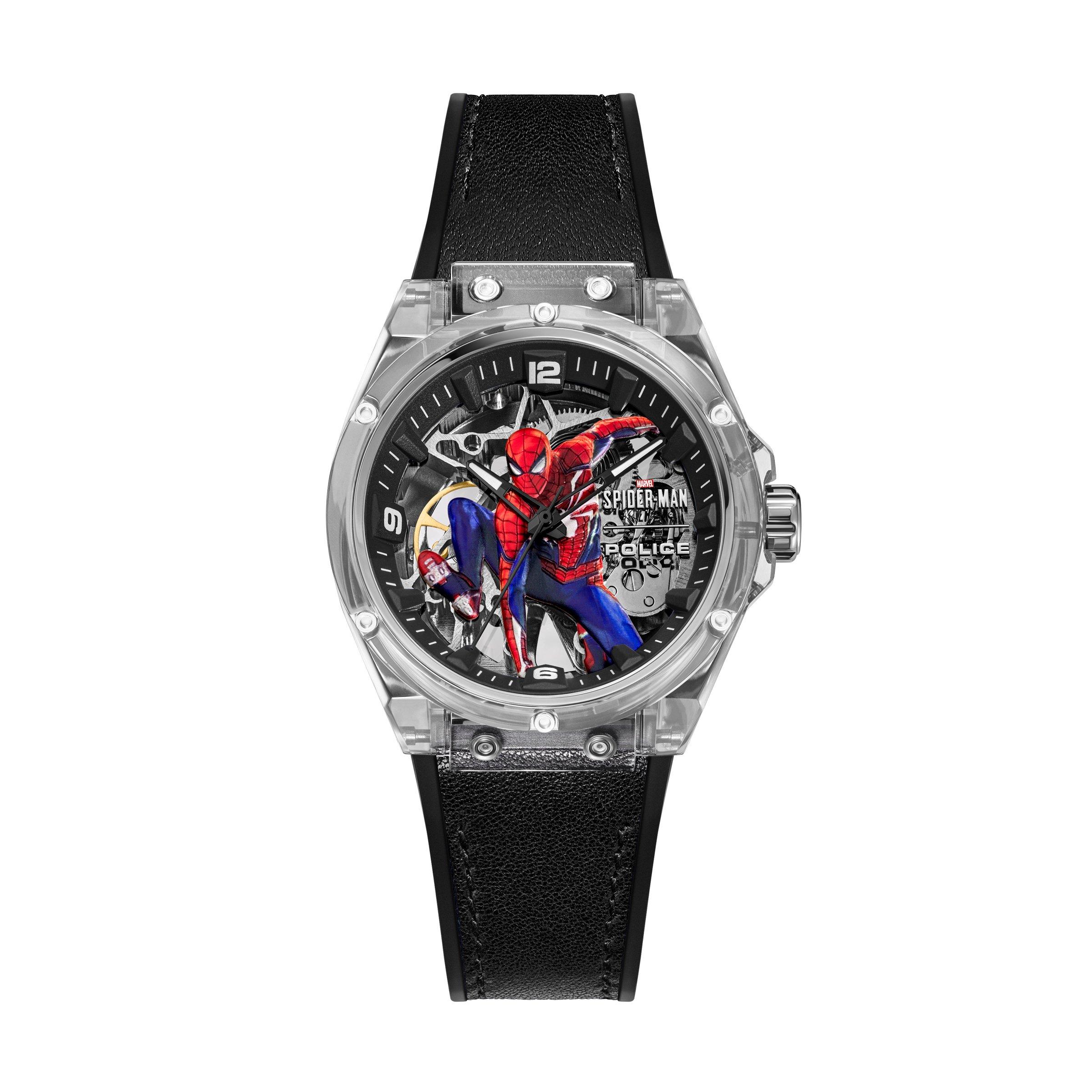 Black Leather Watch (3224796) | Police