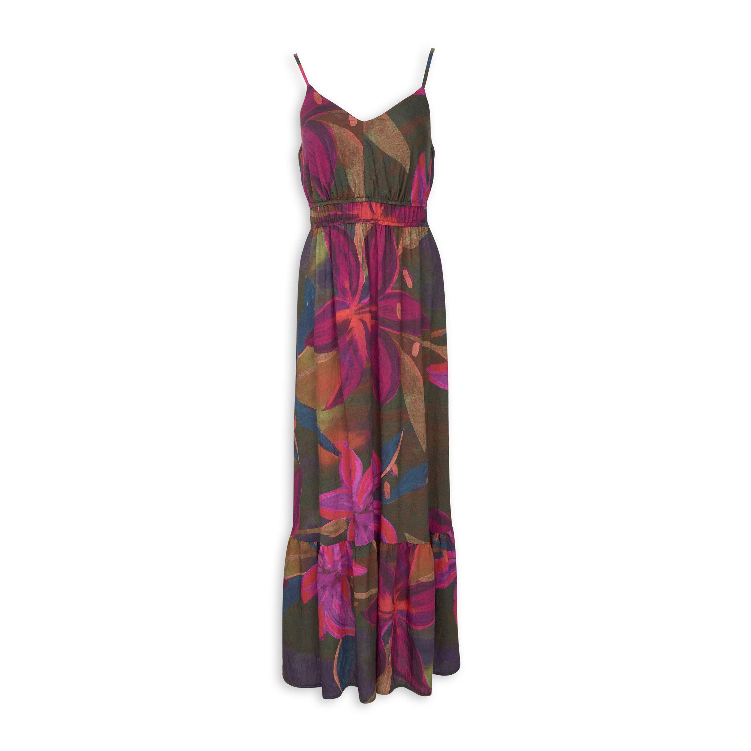 Floral Print Maxi Dress (3225256) | Identity