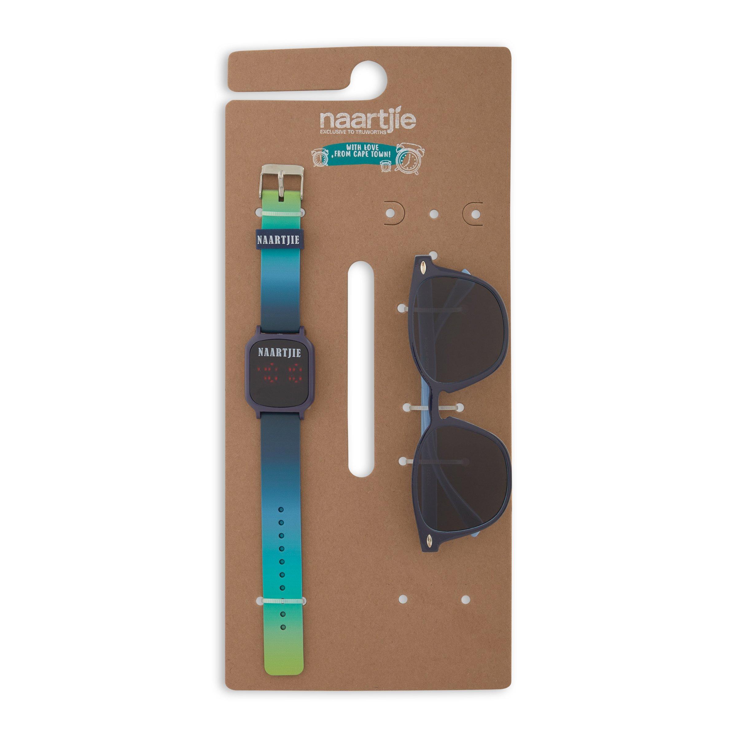 Blues Ombre Digital Watch Set (3225271) | Naartjie