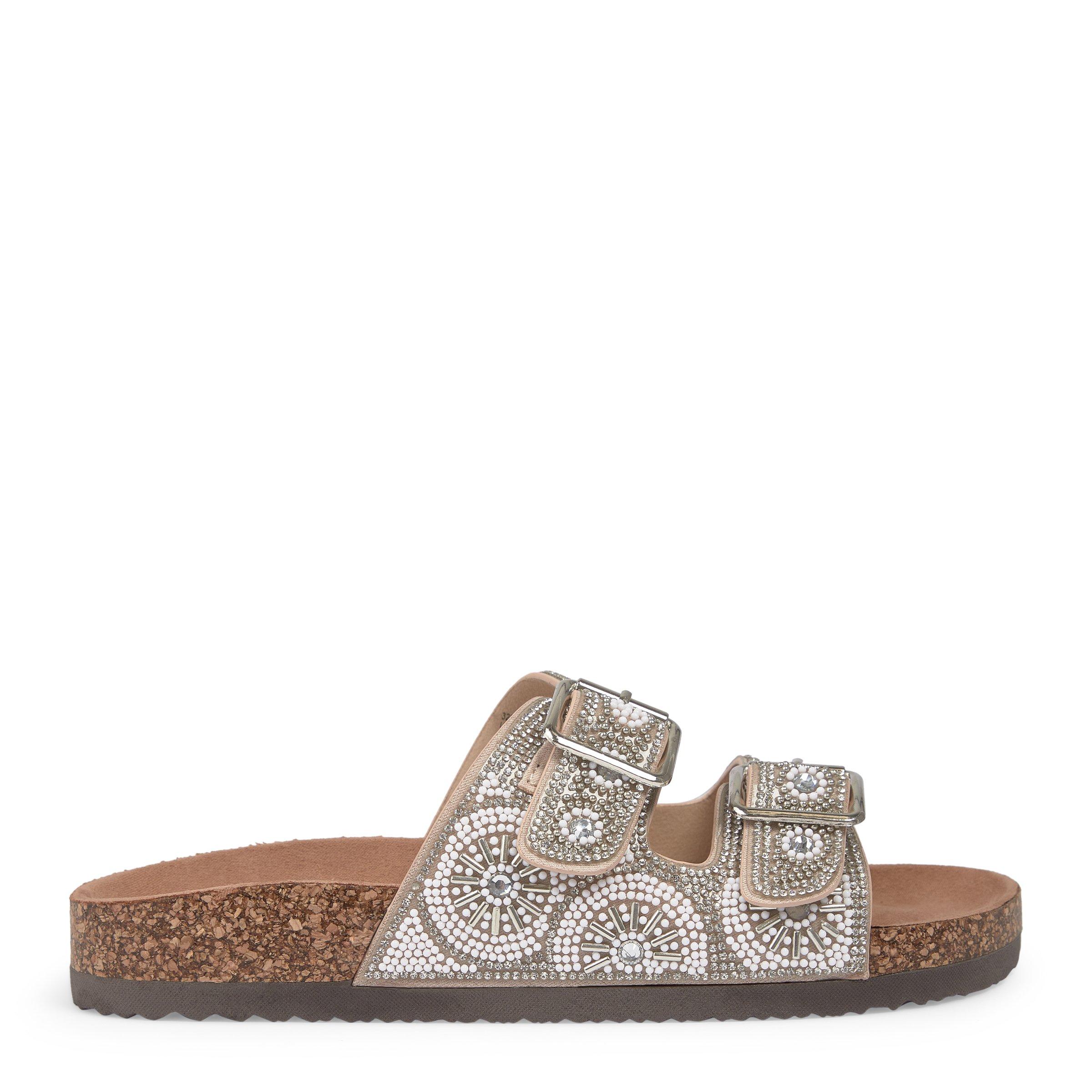 Beaded Double Strap Sandal (3225650) | Earthaddict