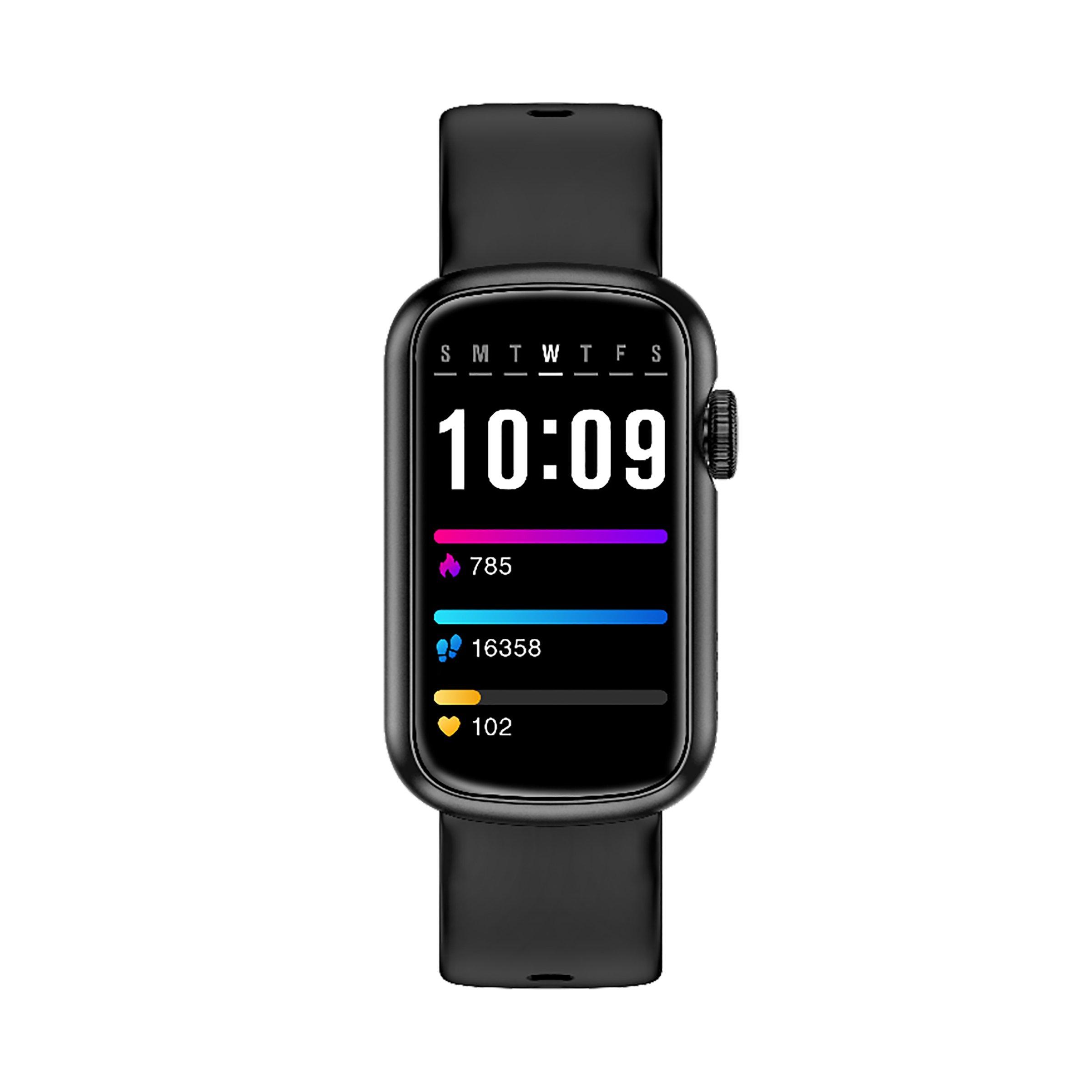 Black Slim Smart Watch (3226461) | Tomato