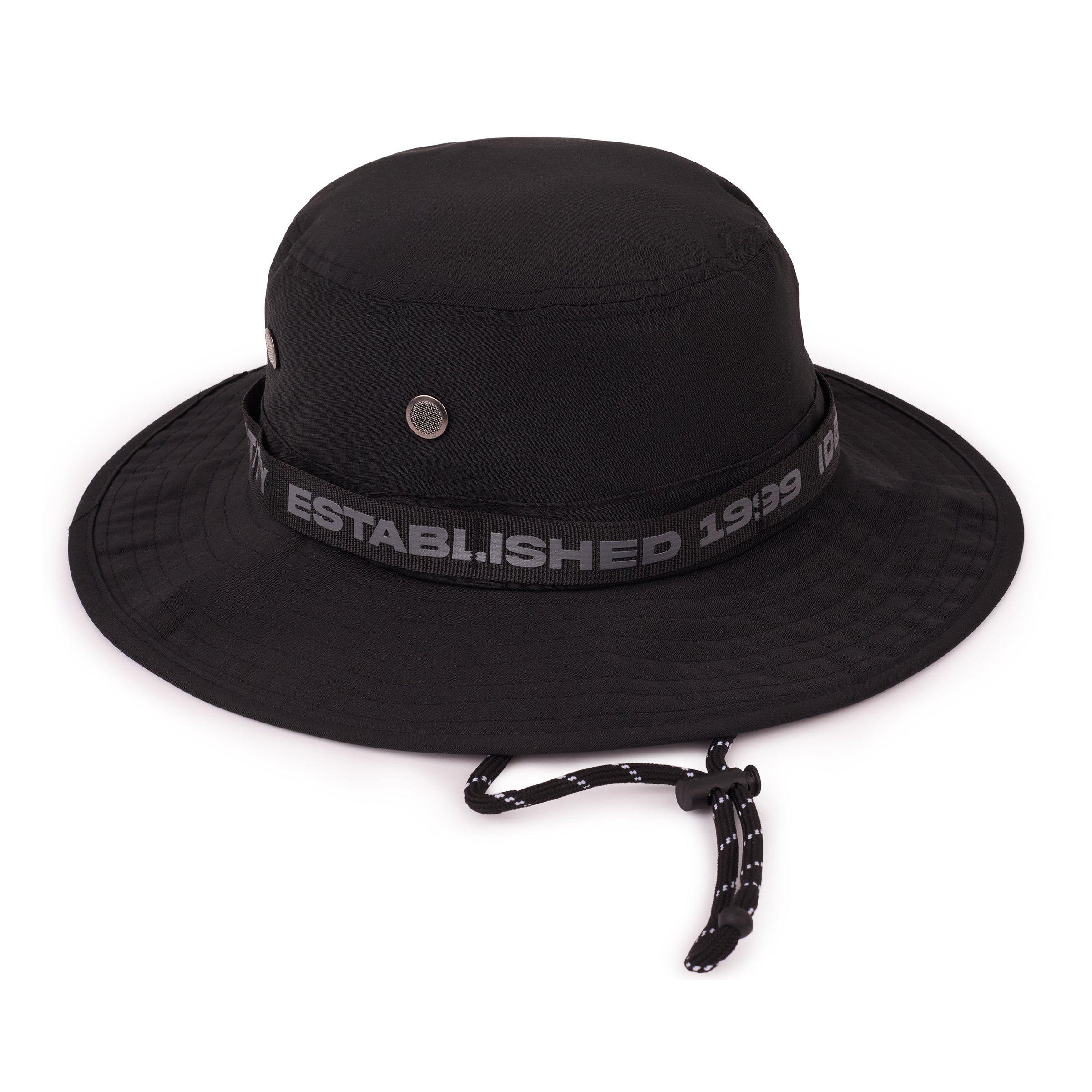 Black Wide Brim Bucket Hat (3226580) | Identity