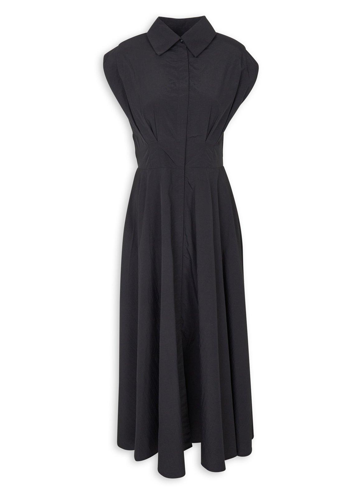 Black Taslon Shirt Dress (3227087) | Truworths