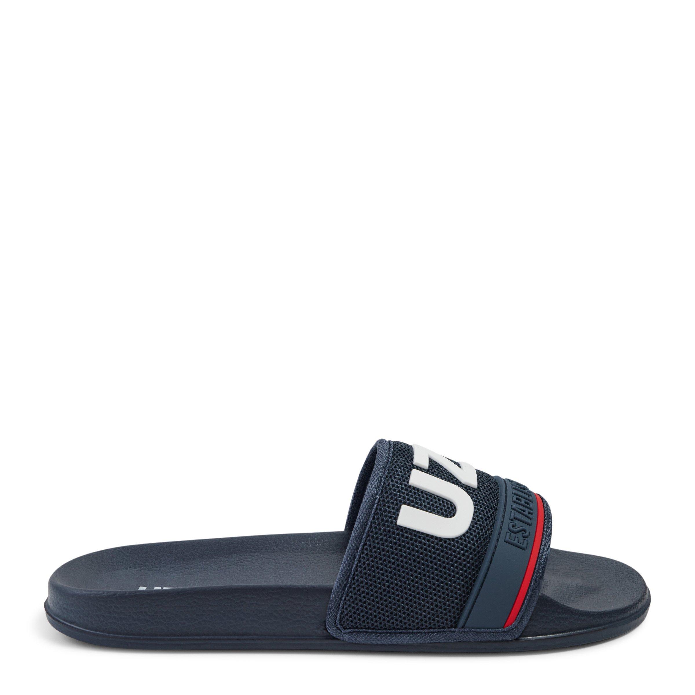 Navy Mesh Rubber Pool Sandal (3227244) | UZZI