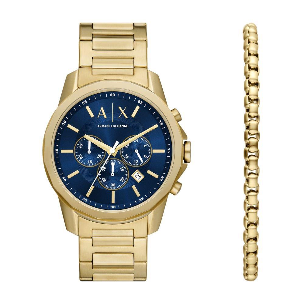 Gold AX Watch Bracelet Set (3227498) | Armani Exchange