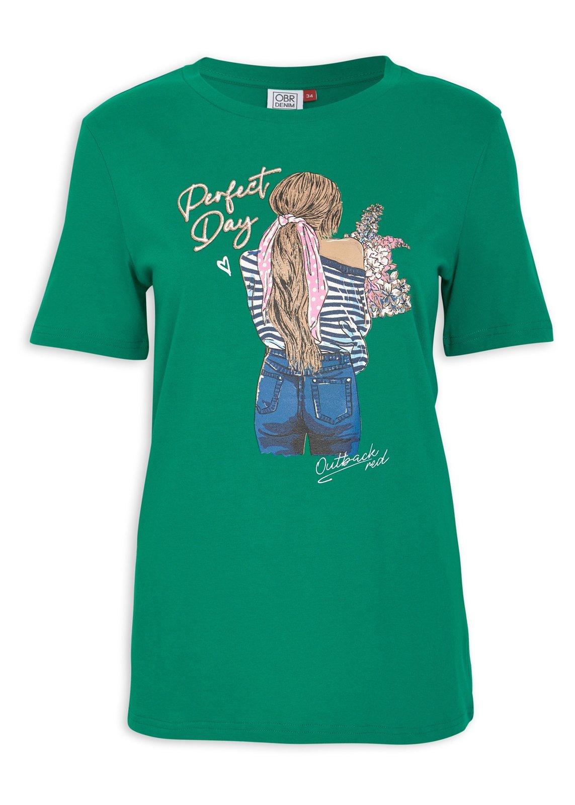 Green Graphic T-shirt (3227499) | OUTBACK RED
