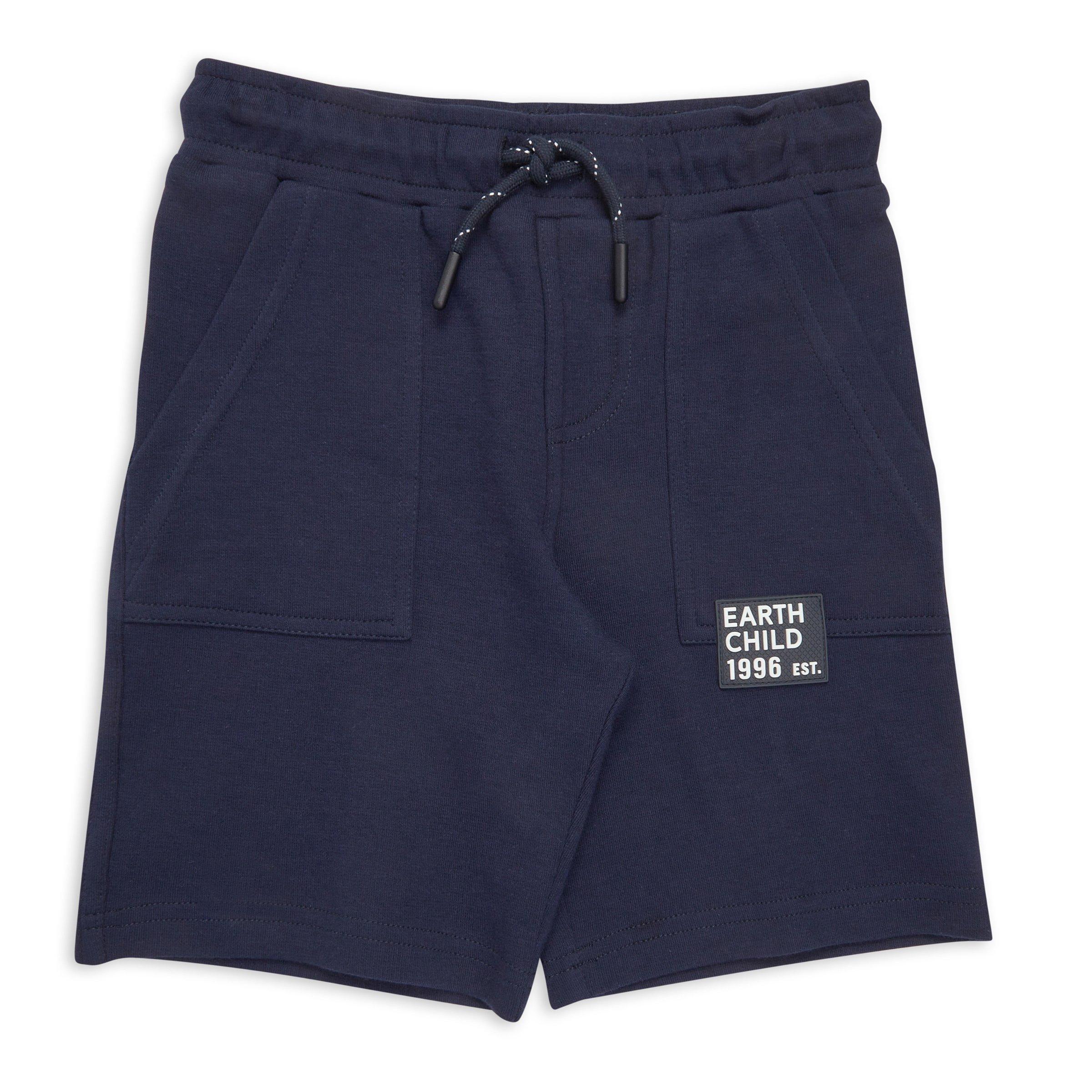 Kid Boys Navy Shorts (3227826) | Earthchild