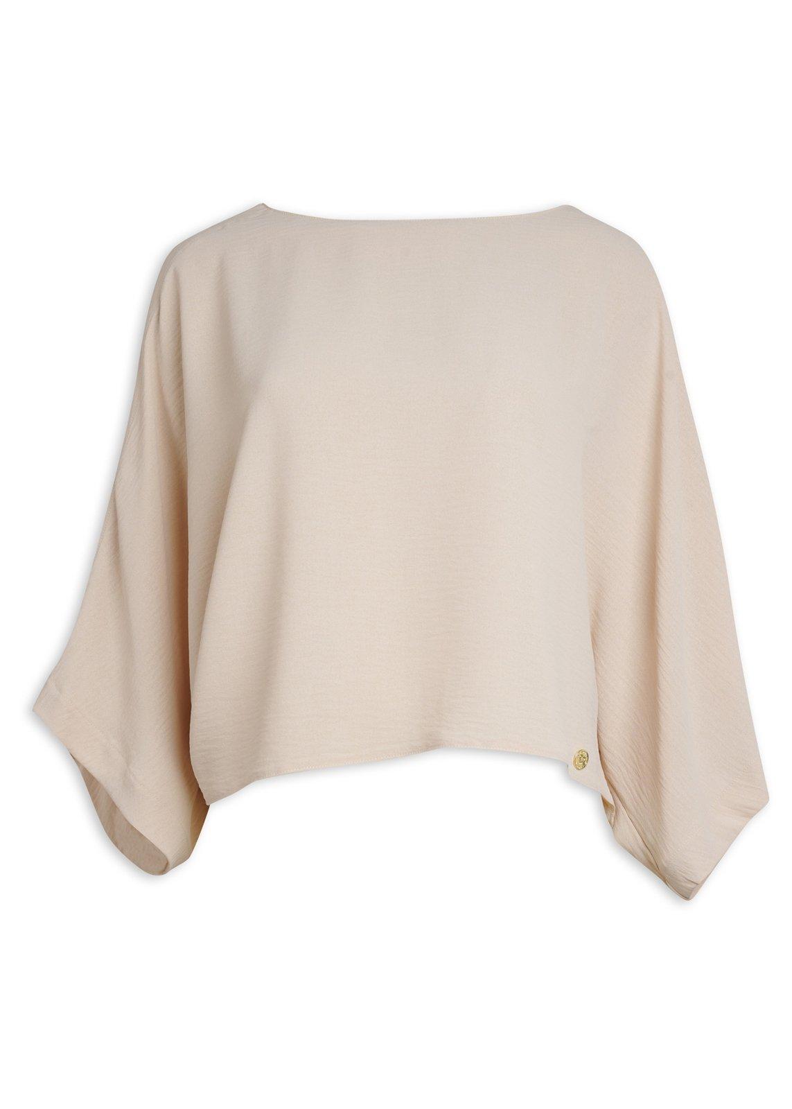 Beige Batwing Top (3227832) | Ginger Mary