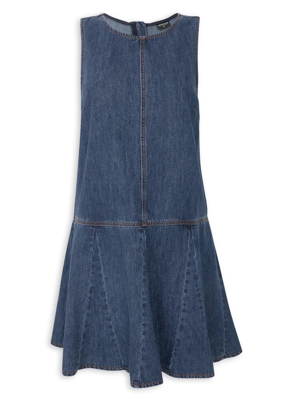 Blue Denim Shift Dress (3228002) | Inwear