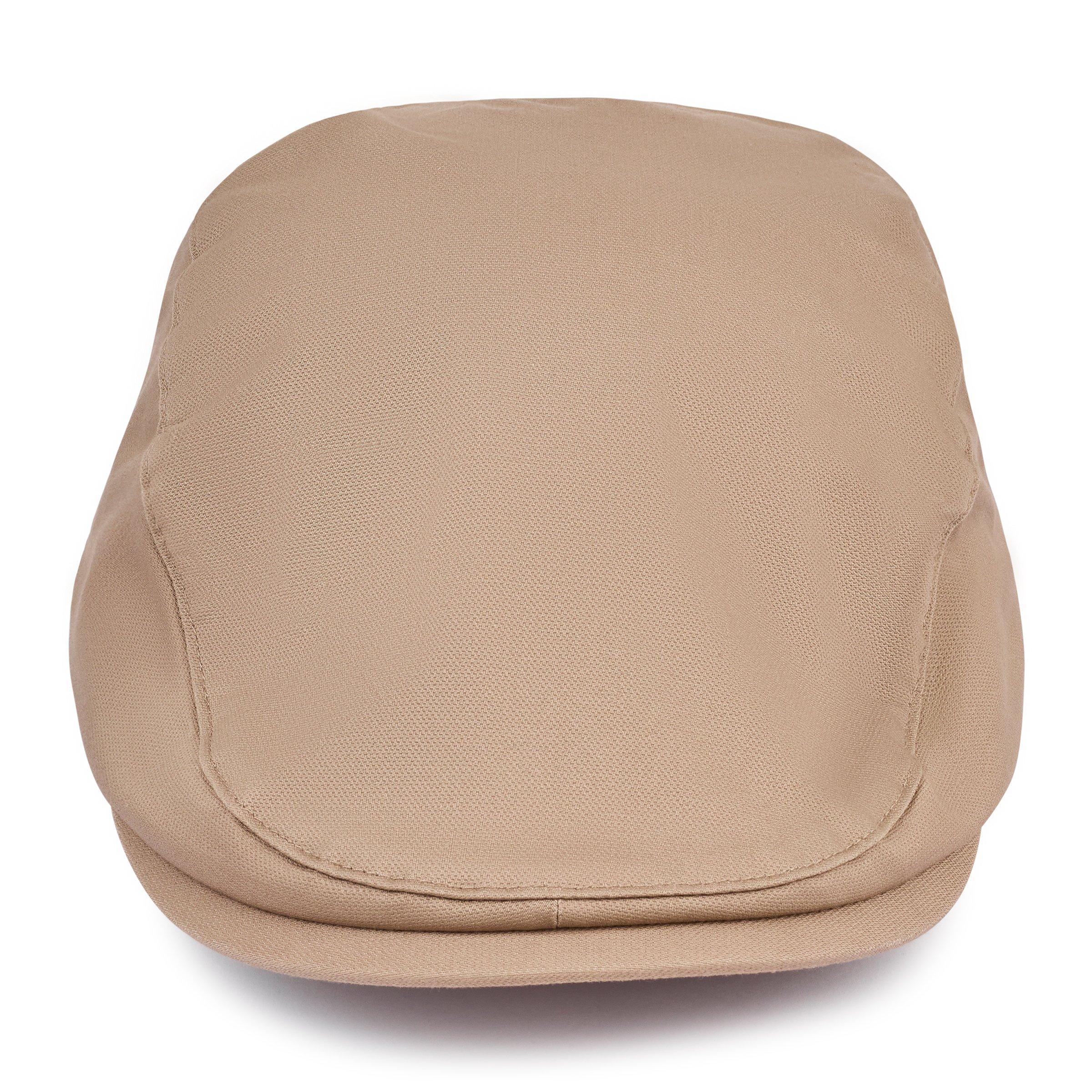 DH Taupe Cotton Ivy Cap (3228252) | Daniel Hechter