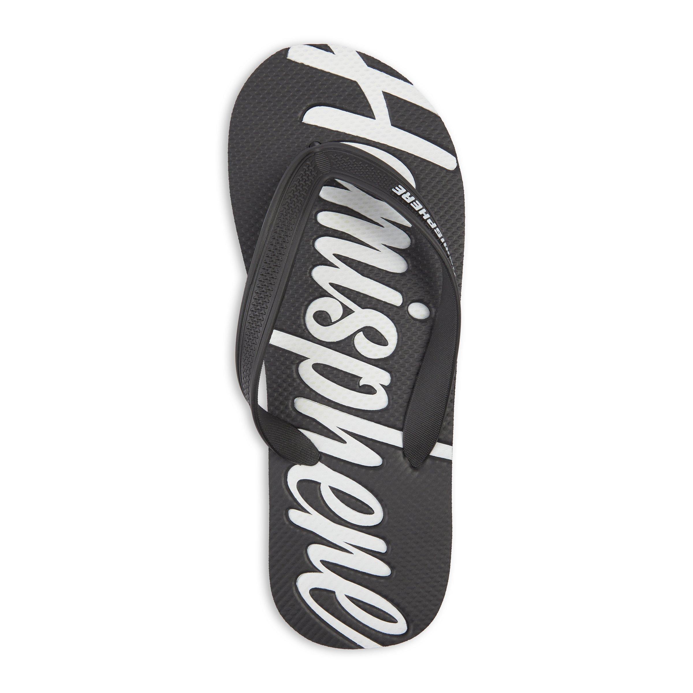 Black Hero Flip Flops (3228322) | Hemisphere