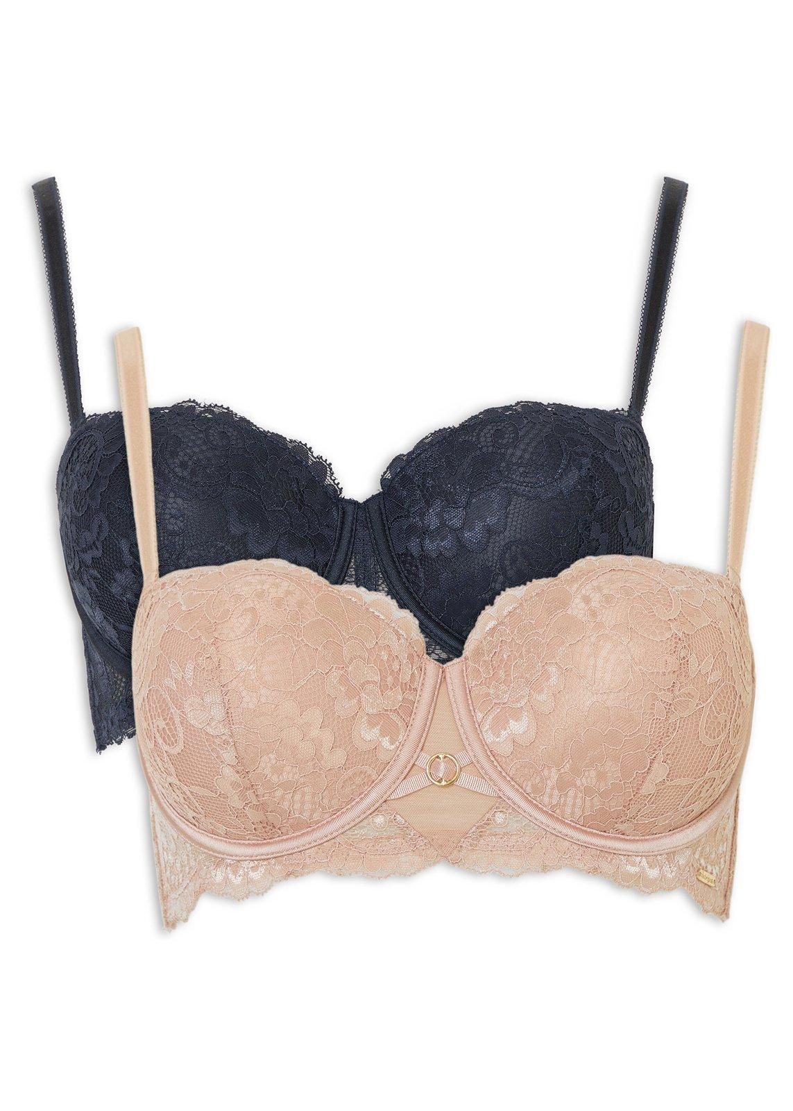 2-Pack Lace Underwire Balconette Bras (3228326) | Intrigue
