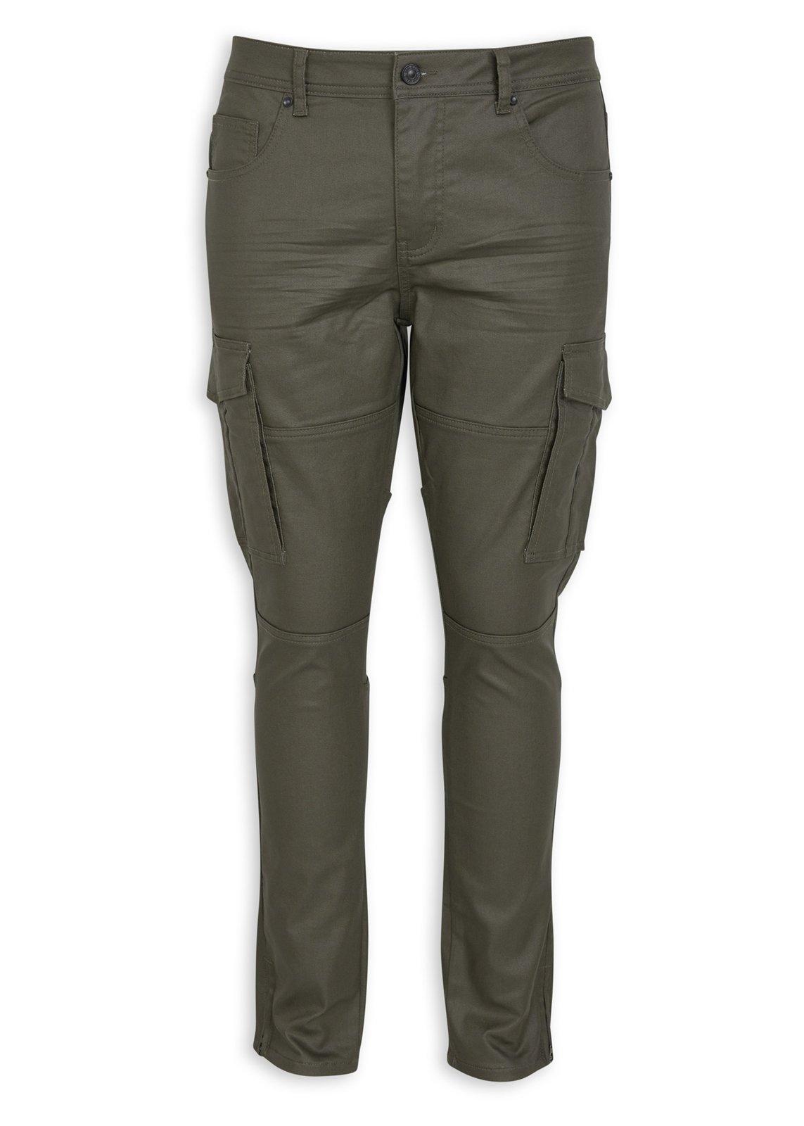 Green Utility Jeans (3228655) | UZZI