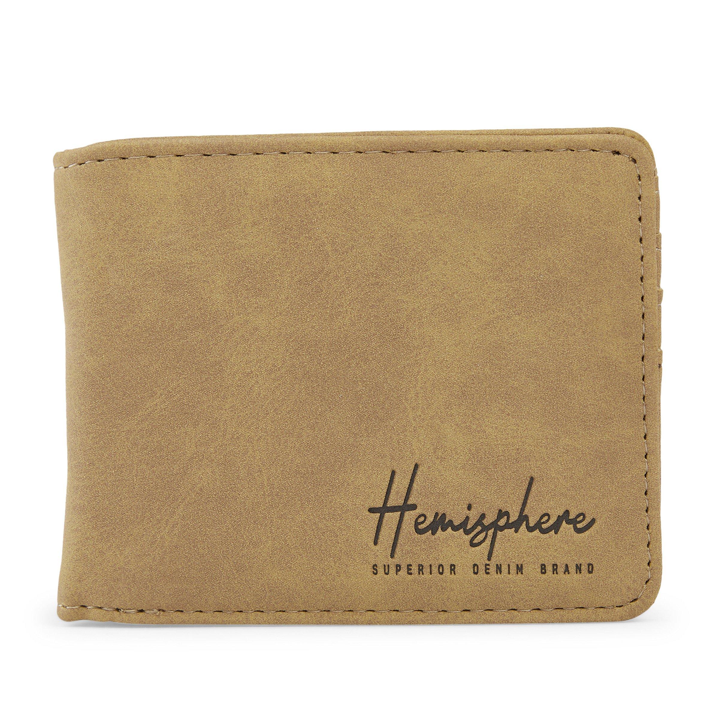 Brown Fold Over Wallet (3229137) | Hemisphere