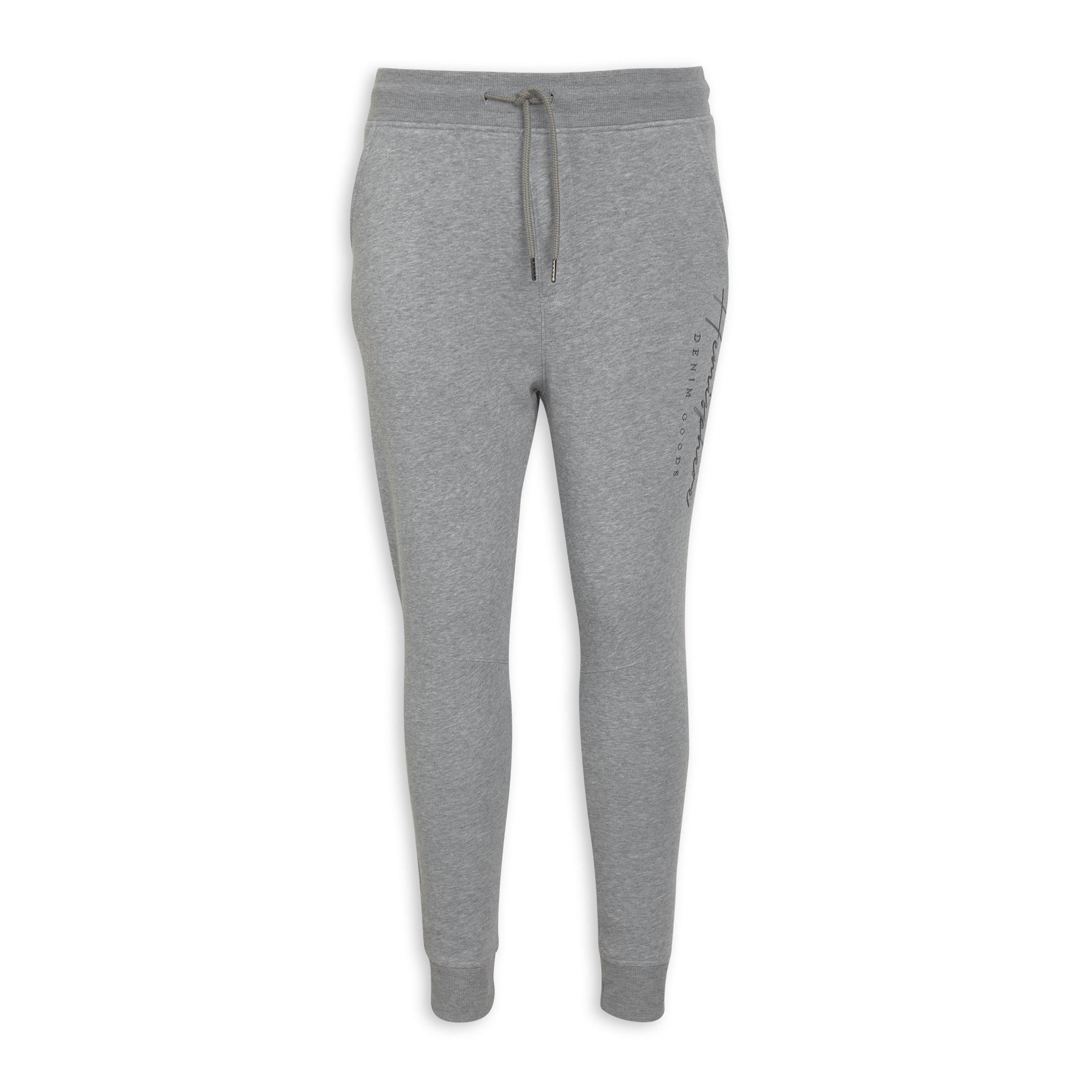 Grey Cuffed Jogger Pants (3229151) | Hemisphere