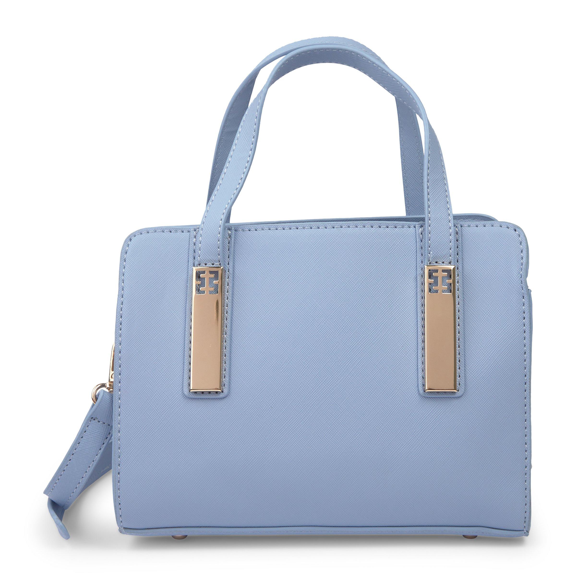 Pale Blue Small Saffiano Shopper Bag (3229203) | Truworths