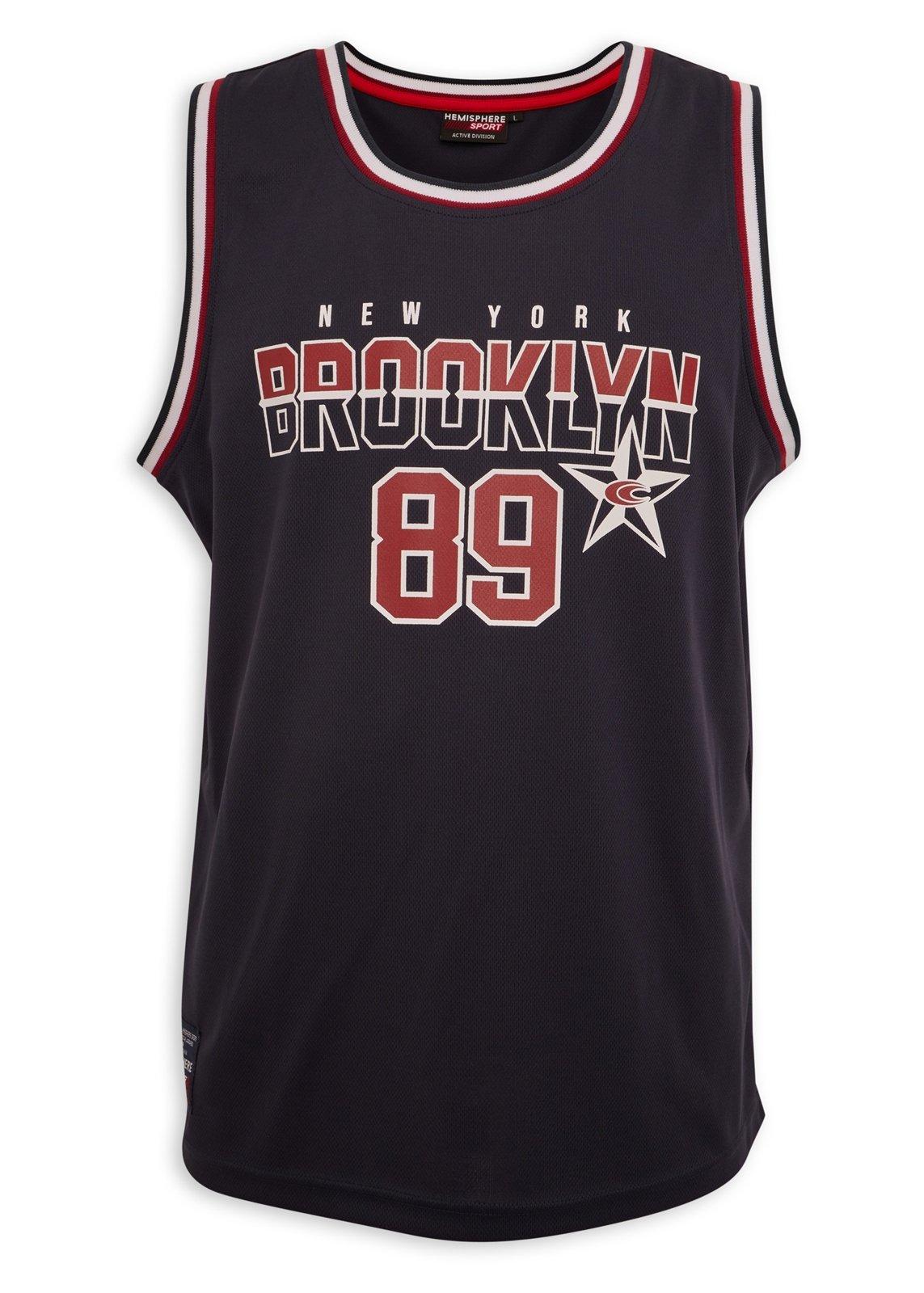 Navy and Red Basketball Vest (3229233) | Hemisphere Sport