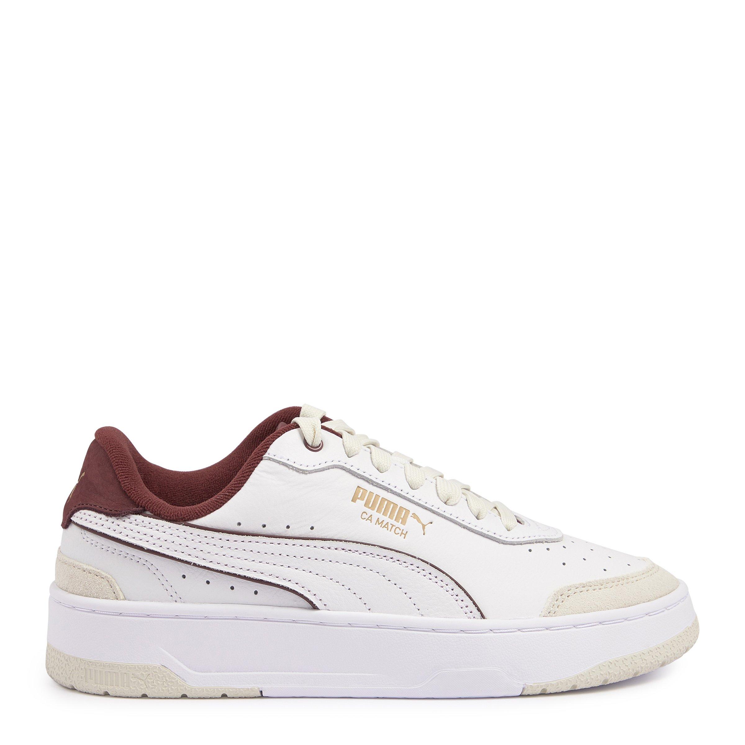 White CA Match Premium Pipe Sneakers (3229433) | Puma