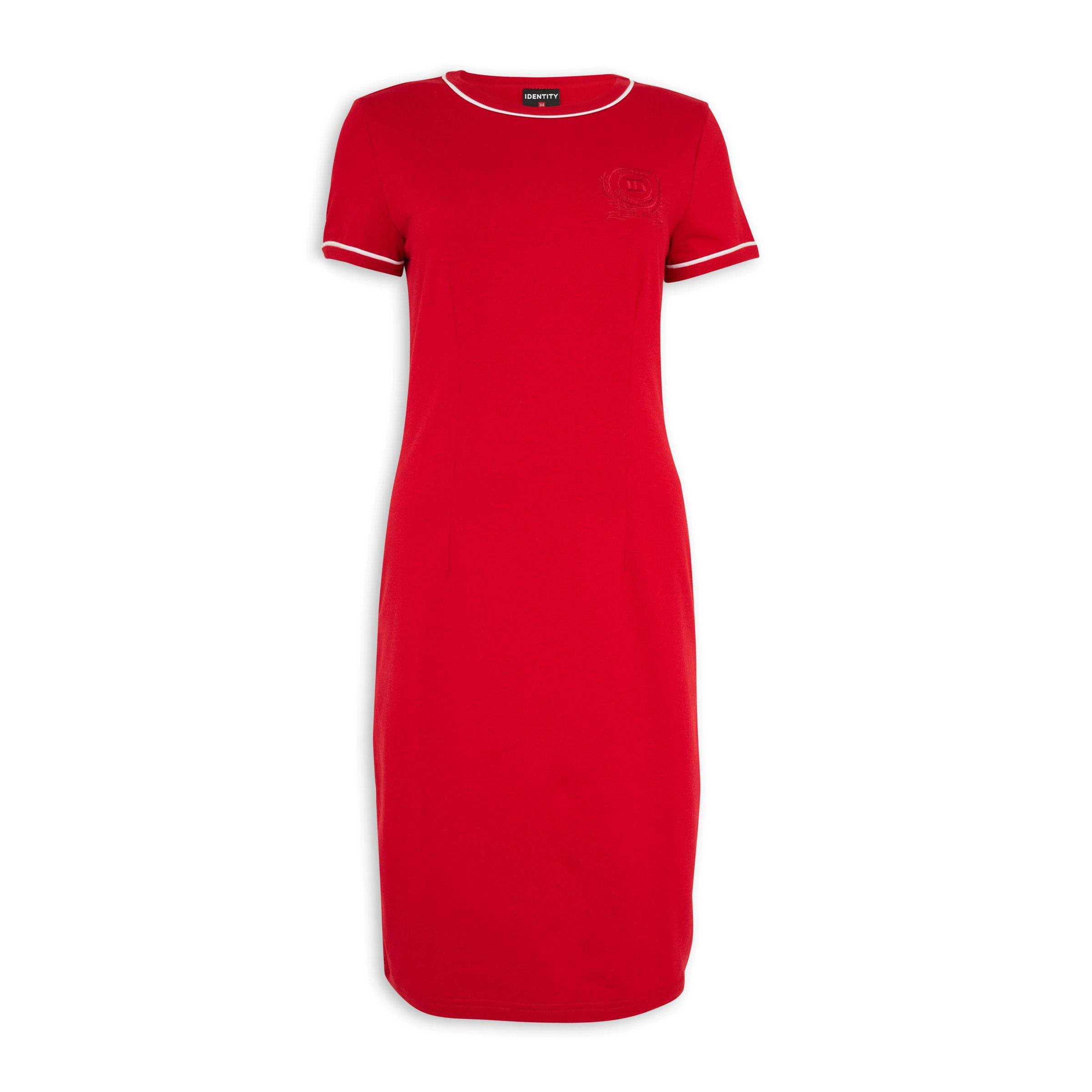 Red Shaped Sporty Dress (3229545) | Identity