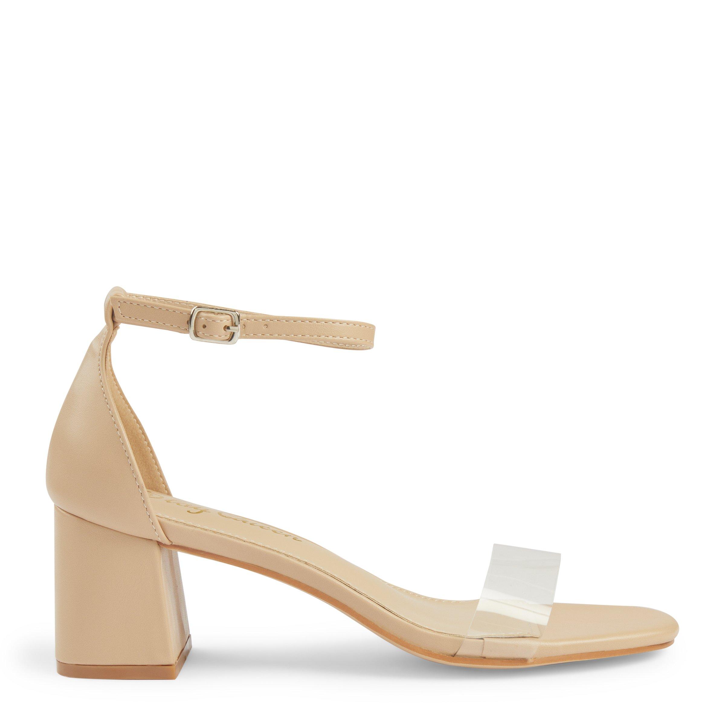 Natural Mid Heels (3229594) | Slay Queen