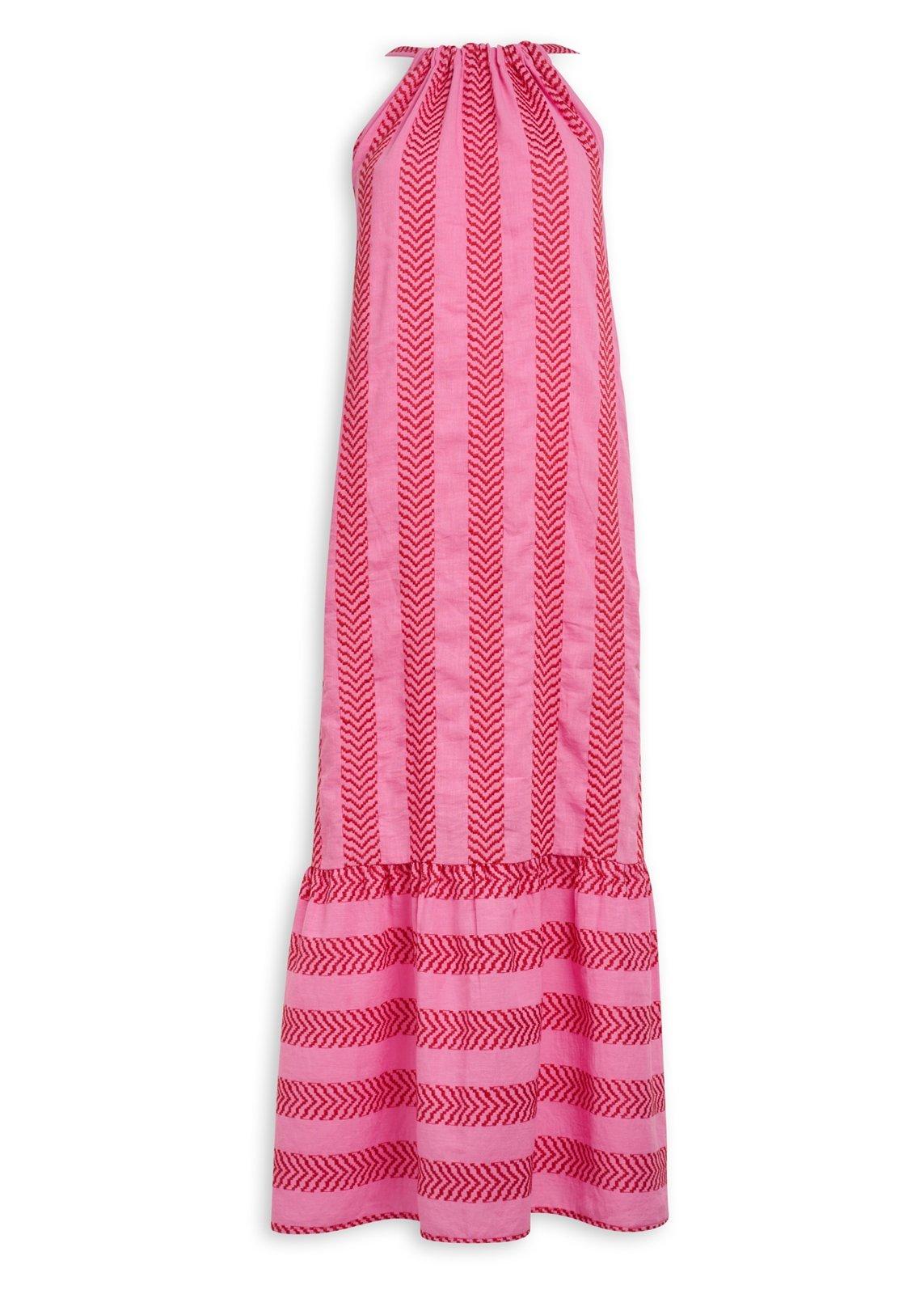 Pink Striped Maxi Dress (3229753) | Ginger Mary