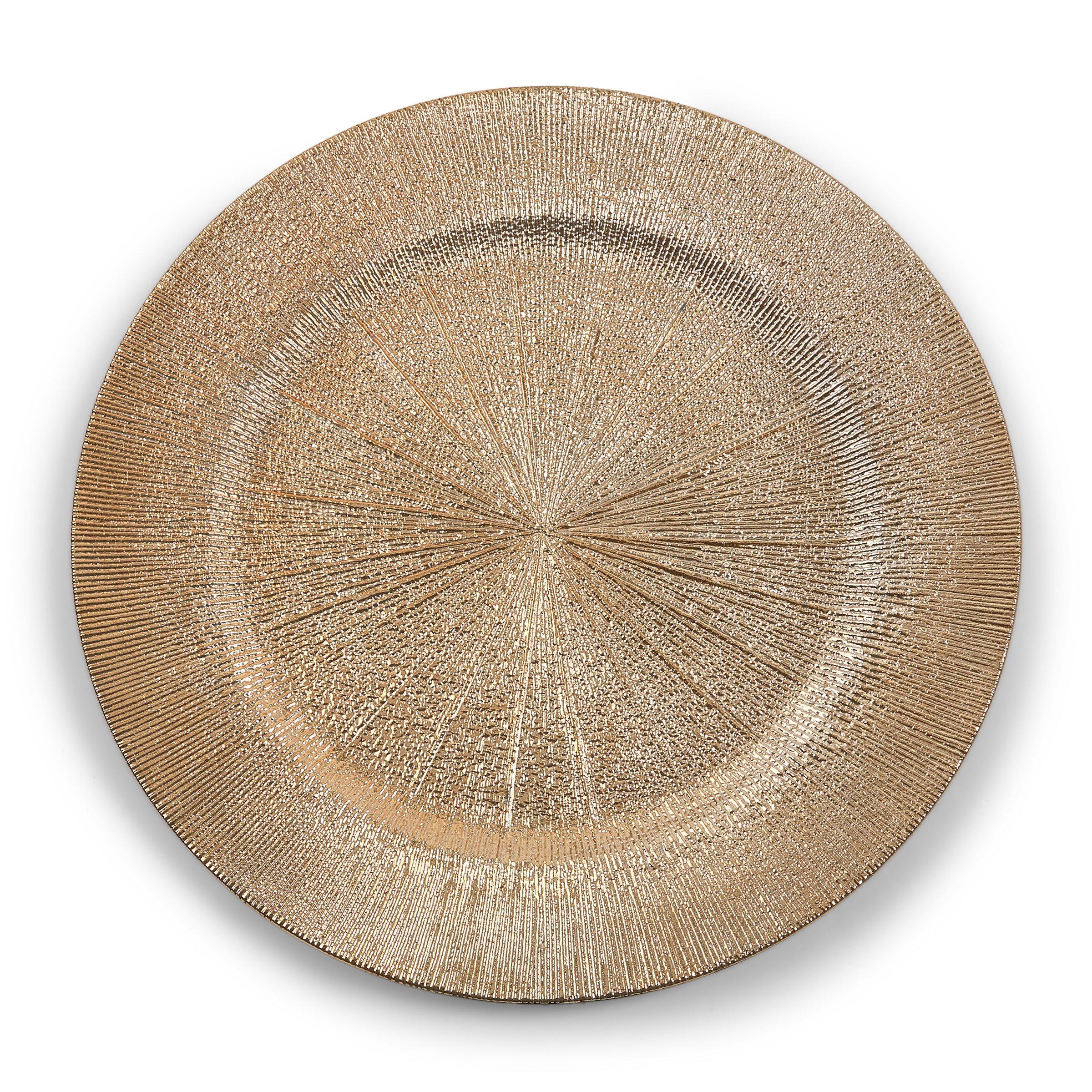 Gold Radial Underplate (3230053) | Loads of Living