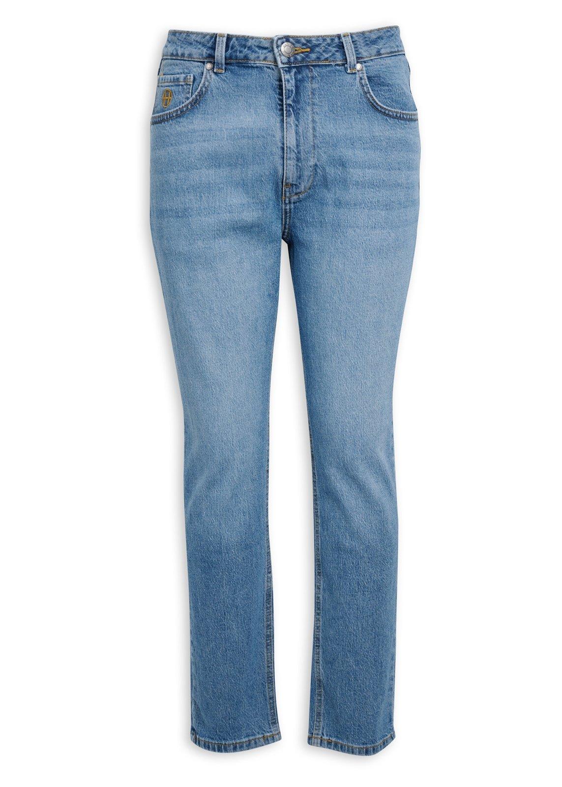 Light Wash Straight Leg Tapered Jeans (3230411) | Hemisphere