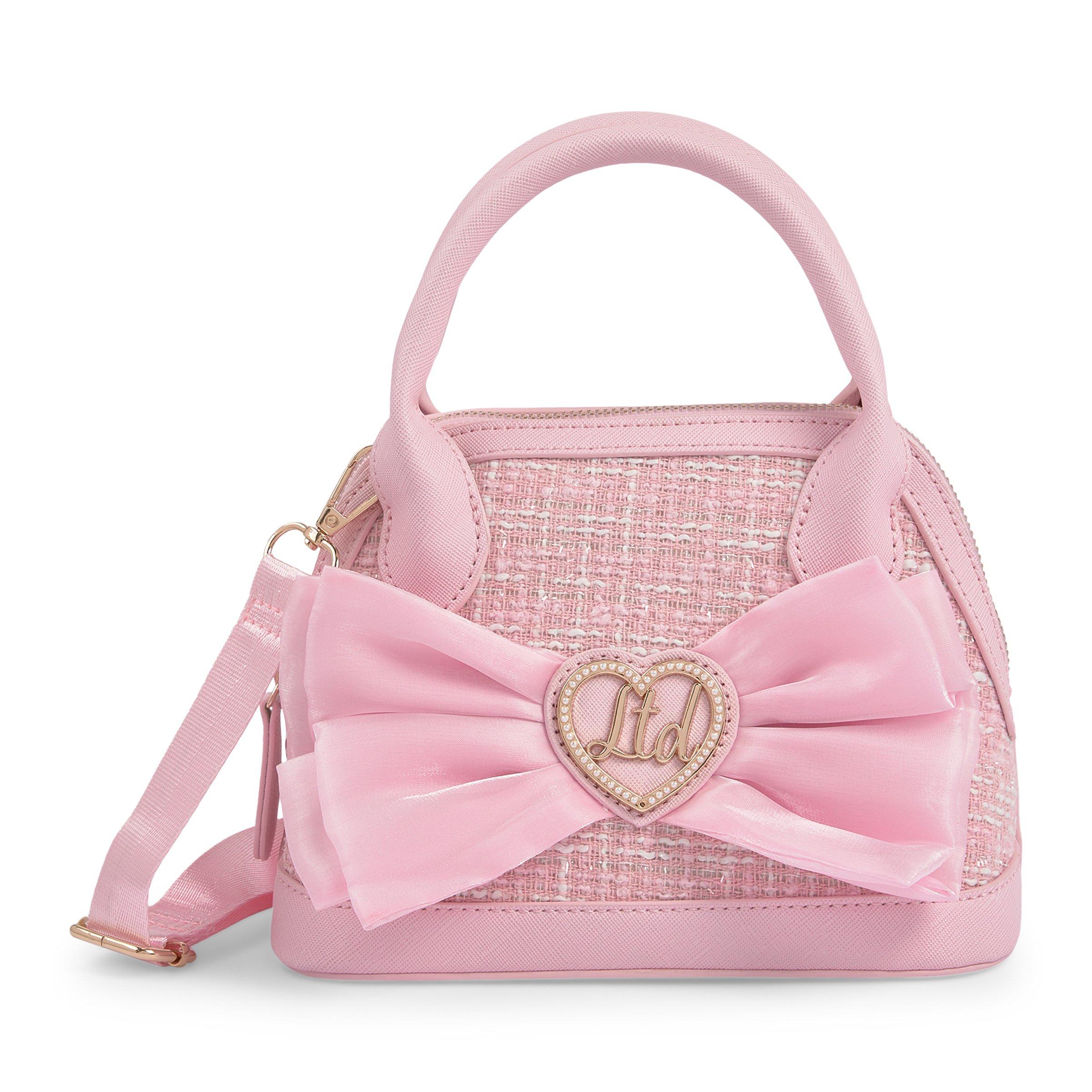 Girls Pink Boucle Bag (3230653) | LTD Kids