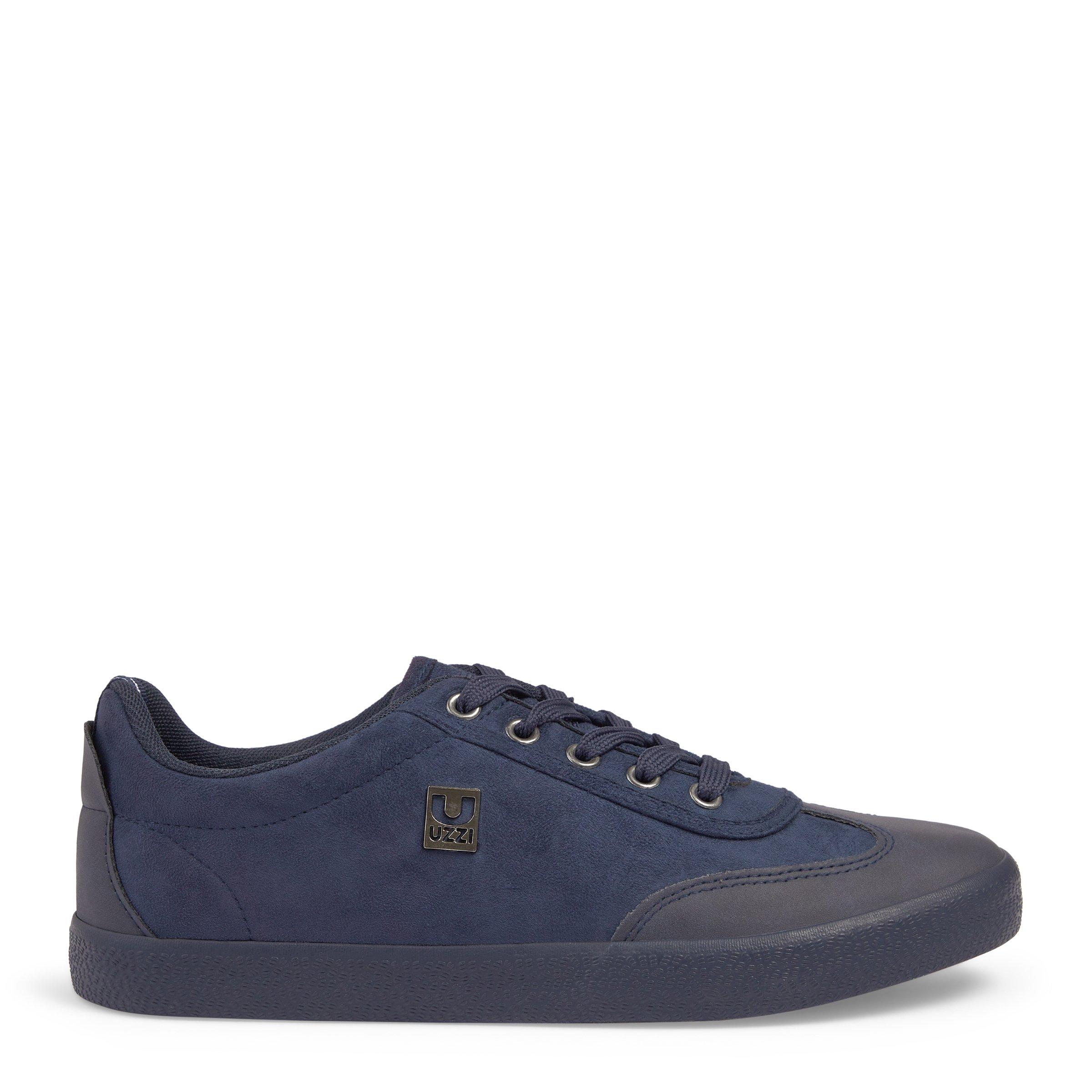 Airforce Blue Suede Vulcanised Sneakers (3231298) | UZZI