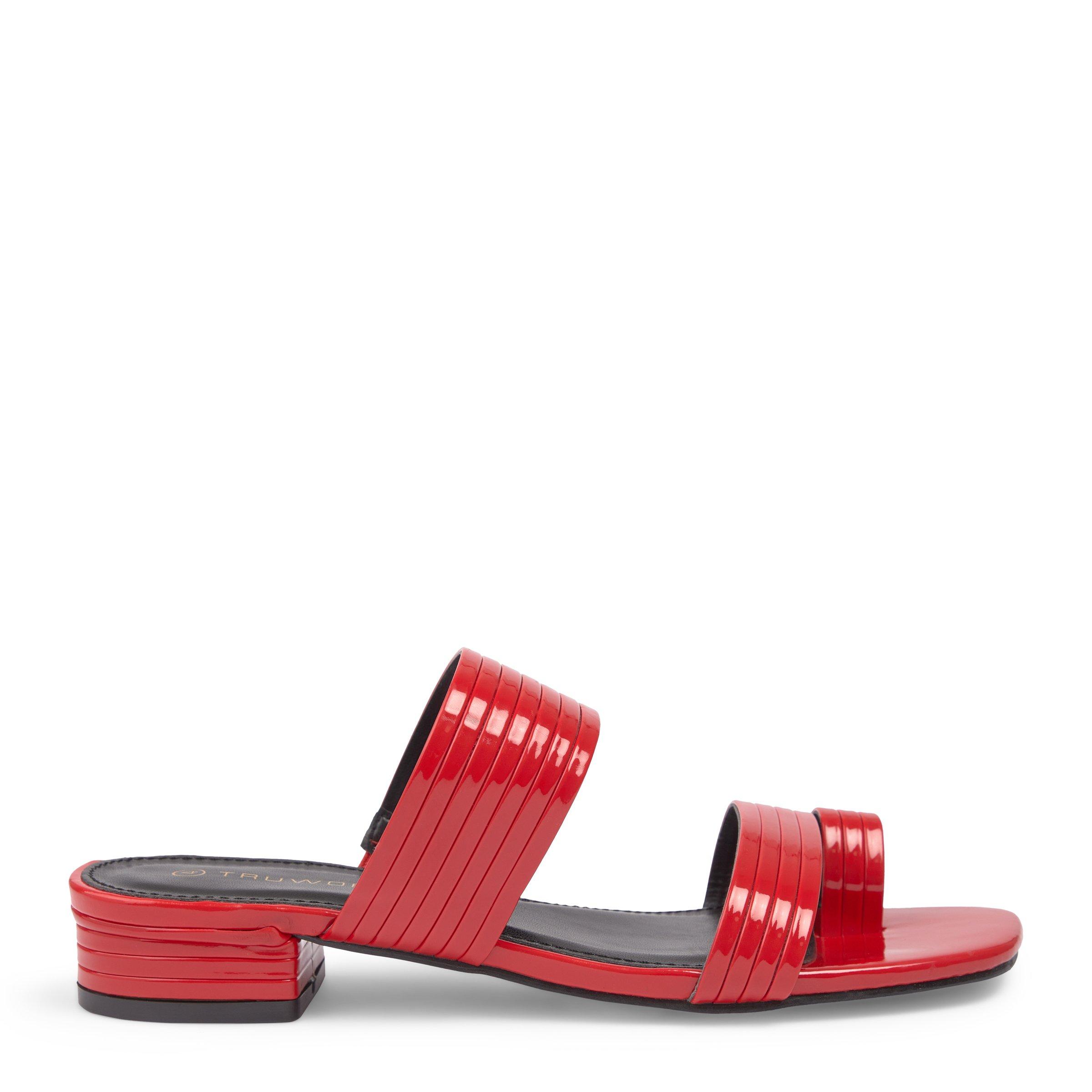 Red Patent Toe Post Sandals (3231868) | Truworths