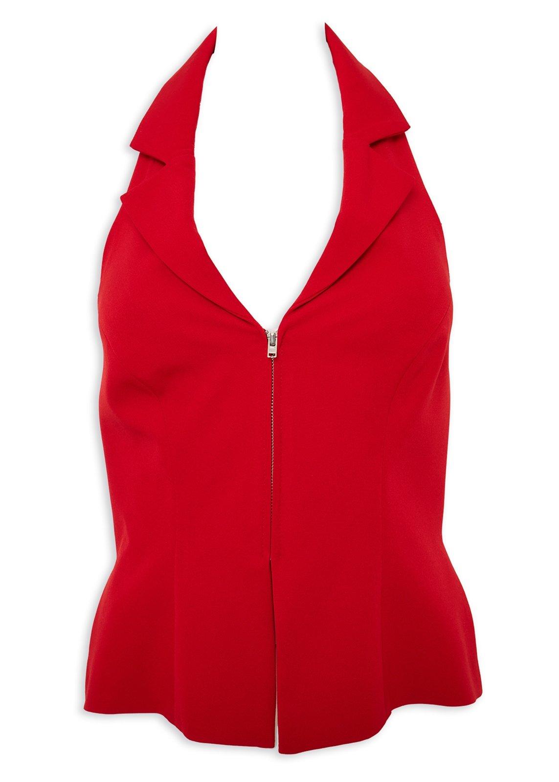 Red Halter Neck Suit Top (3232311) | Inwear