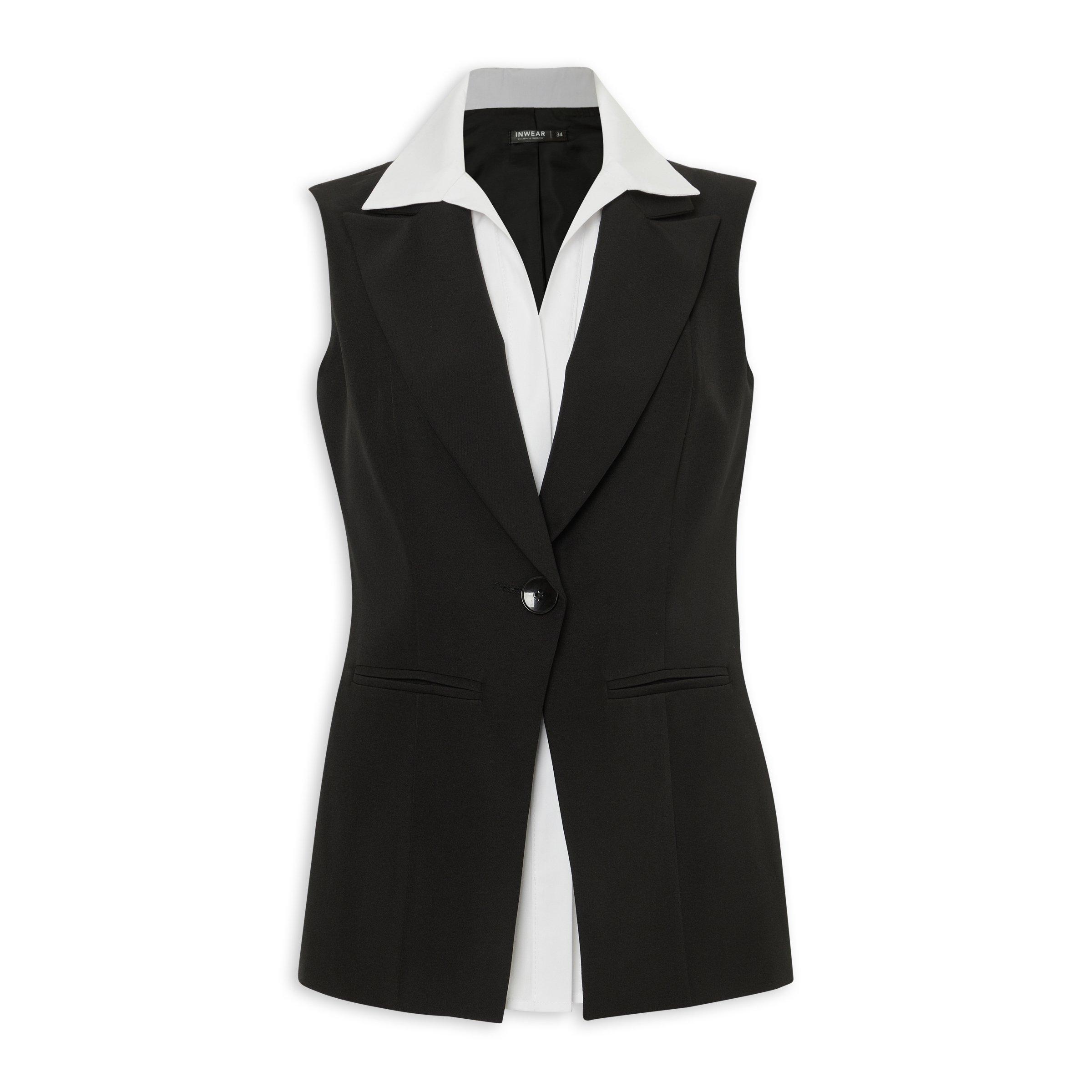 Black and White Twofer Jacket (3232313) | Inwear