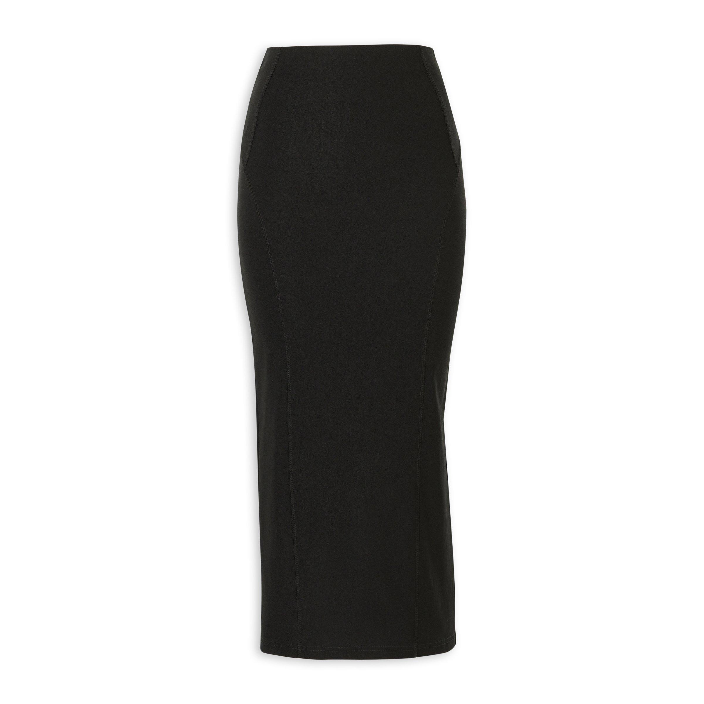Black Bengaline Pencil Skirt (3233174) | Inwear