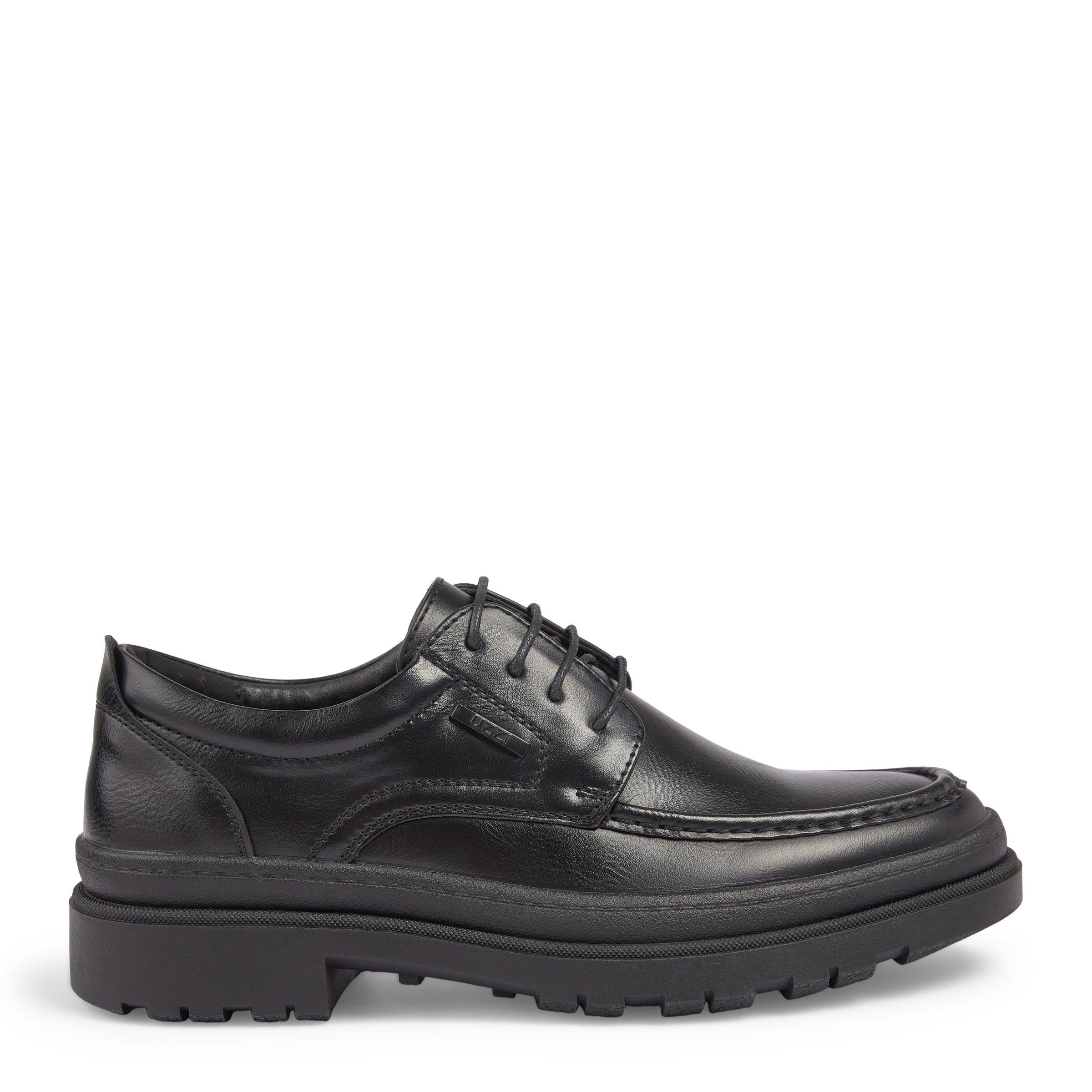 Black Lace-up Formal Shoes (3233361) | UZZI