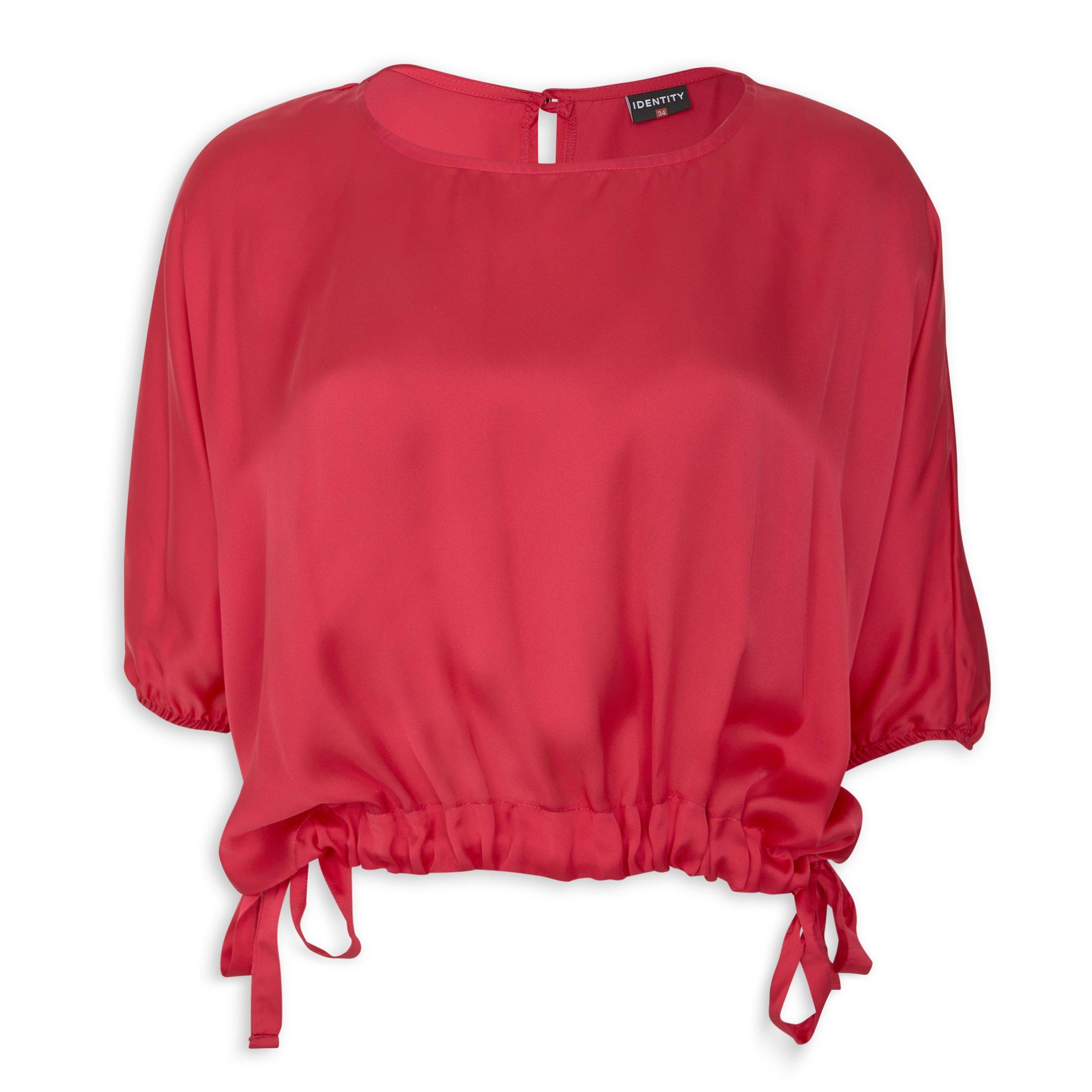 Satin Draw Cord Top (3233552) | Identity