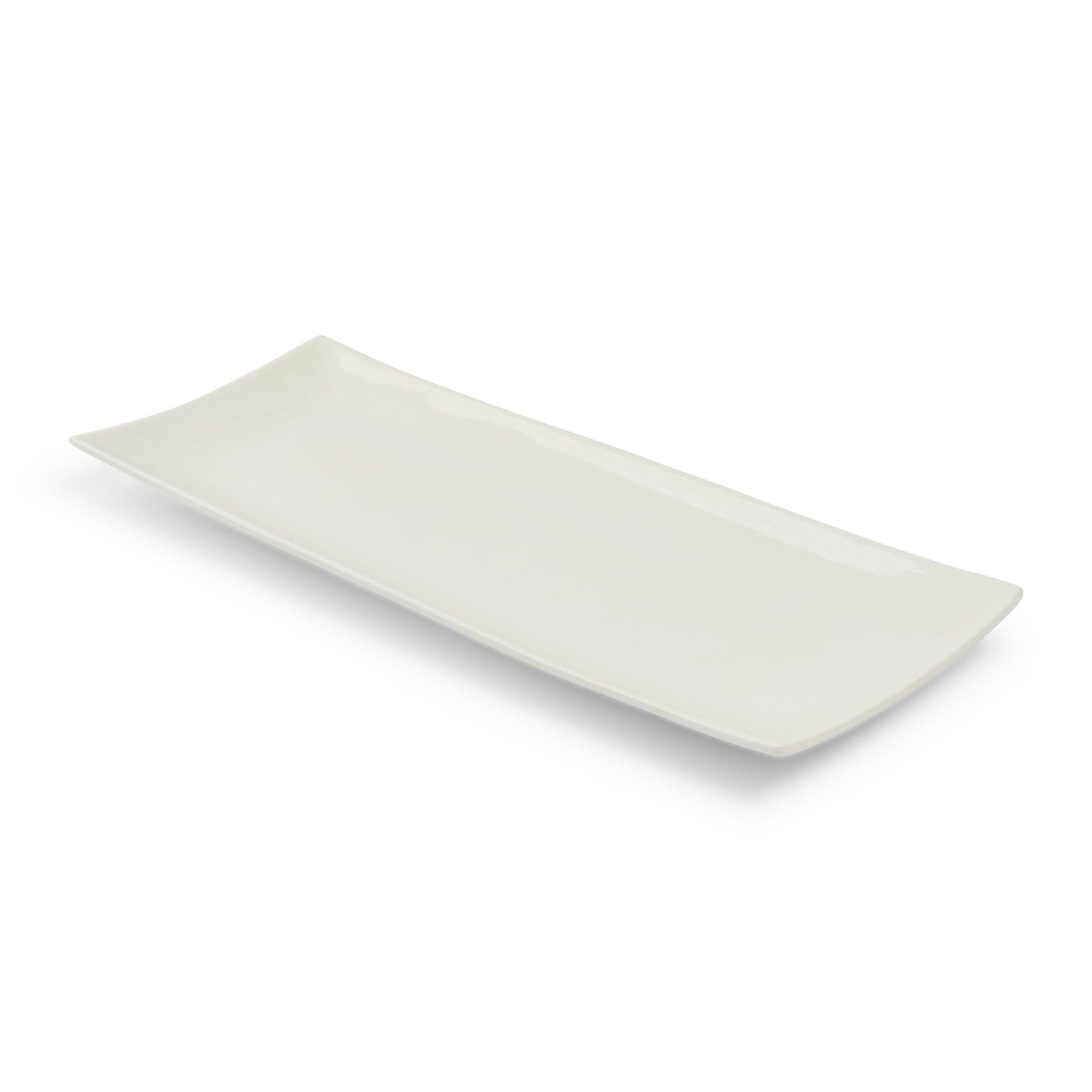 White Rectangular Serving Platter (3233907) | Loads of Living