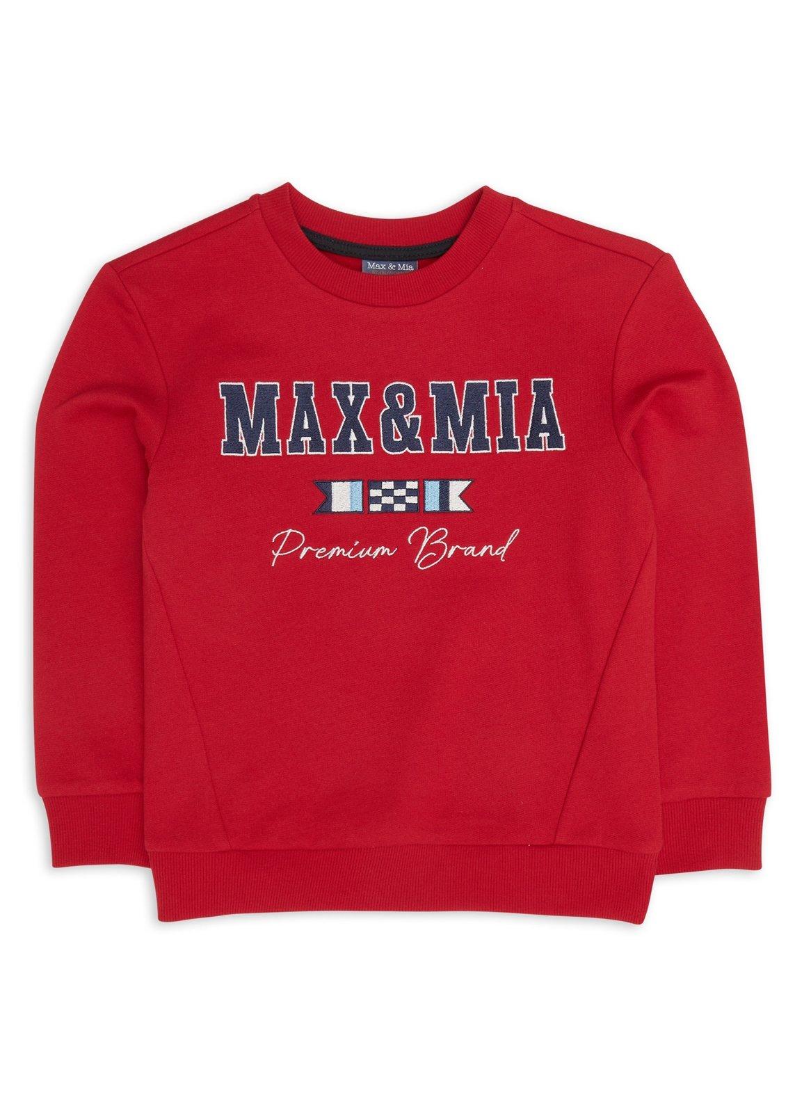 Kid Boys Red Sweat Top (3233974) | Max & Mia