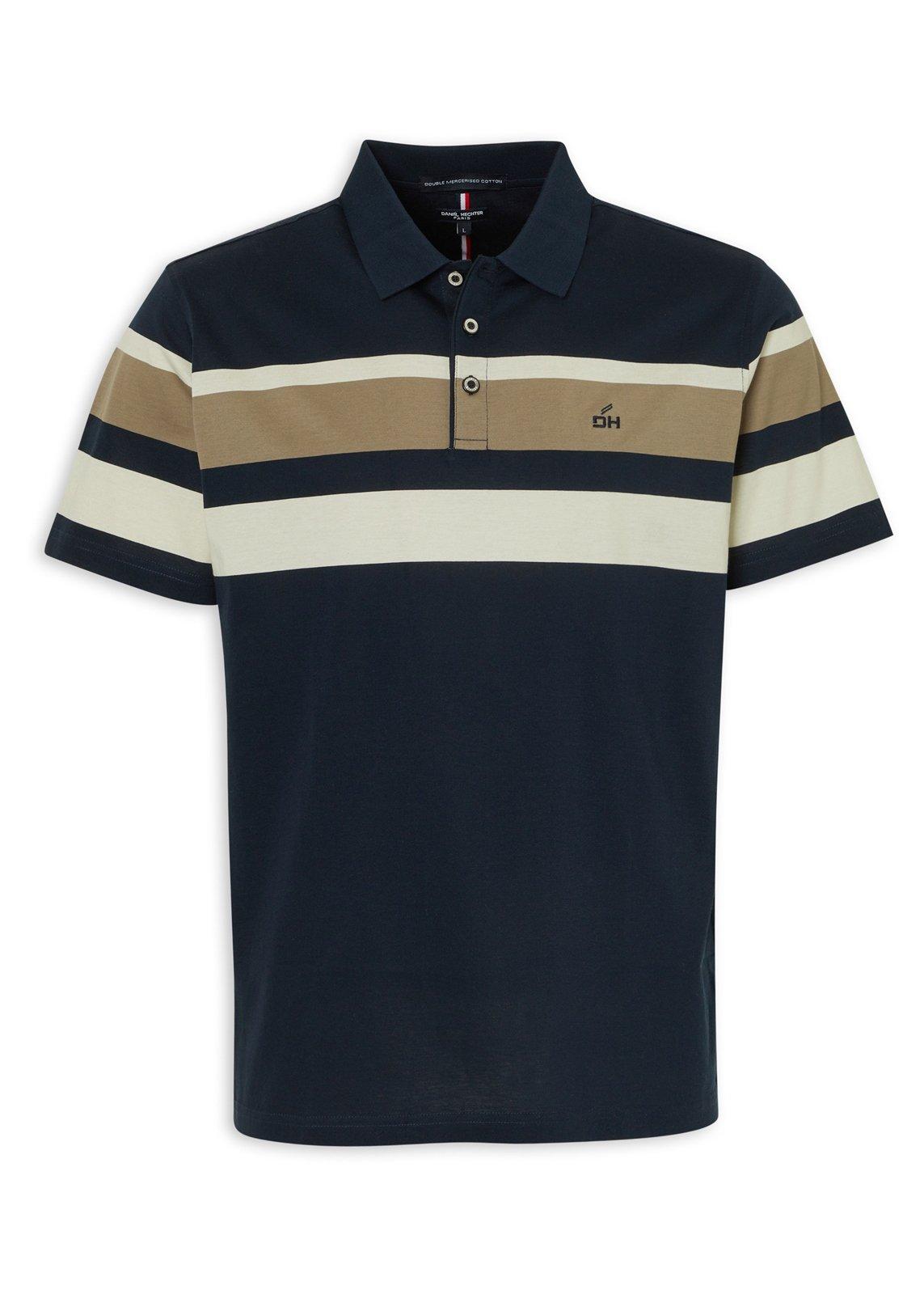 Navy Stripe Golfer (3234928) | Daniel Hechter