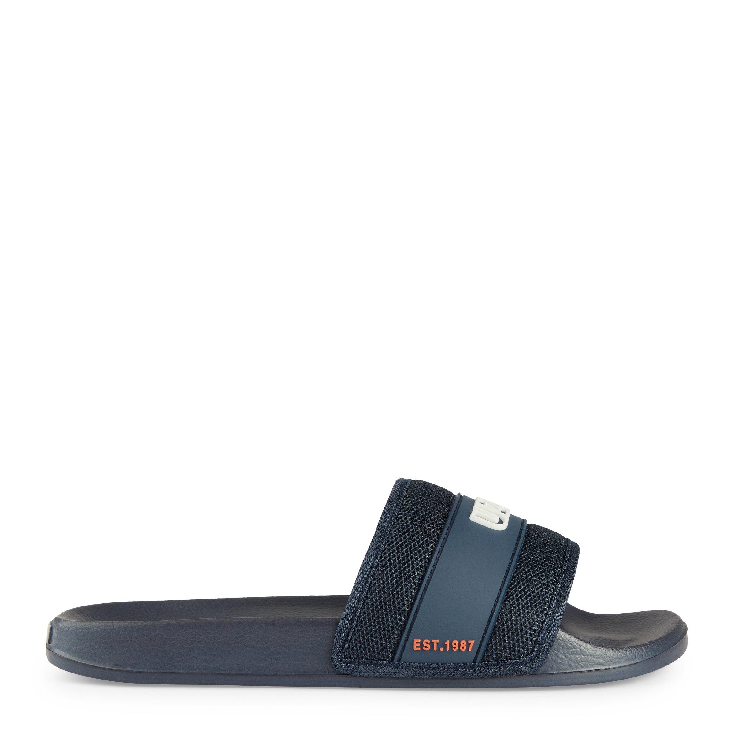 Navy Pool Slides (3235095) | UZZI