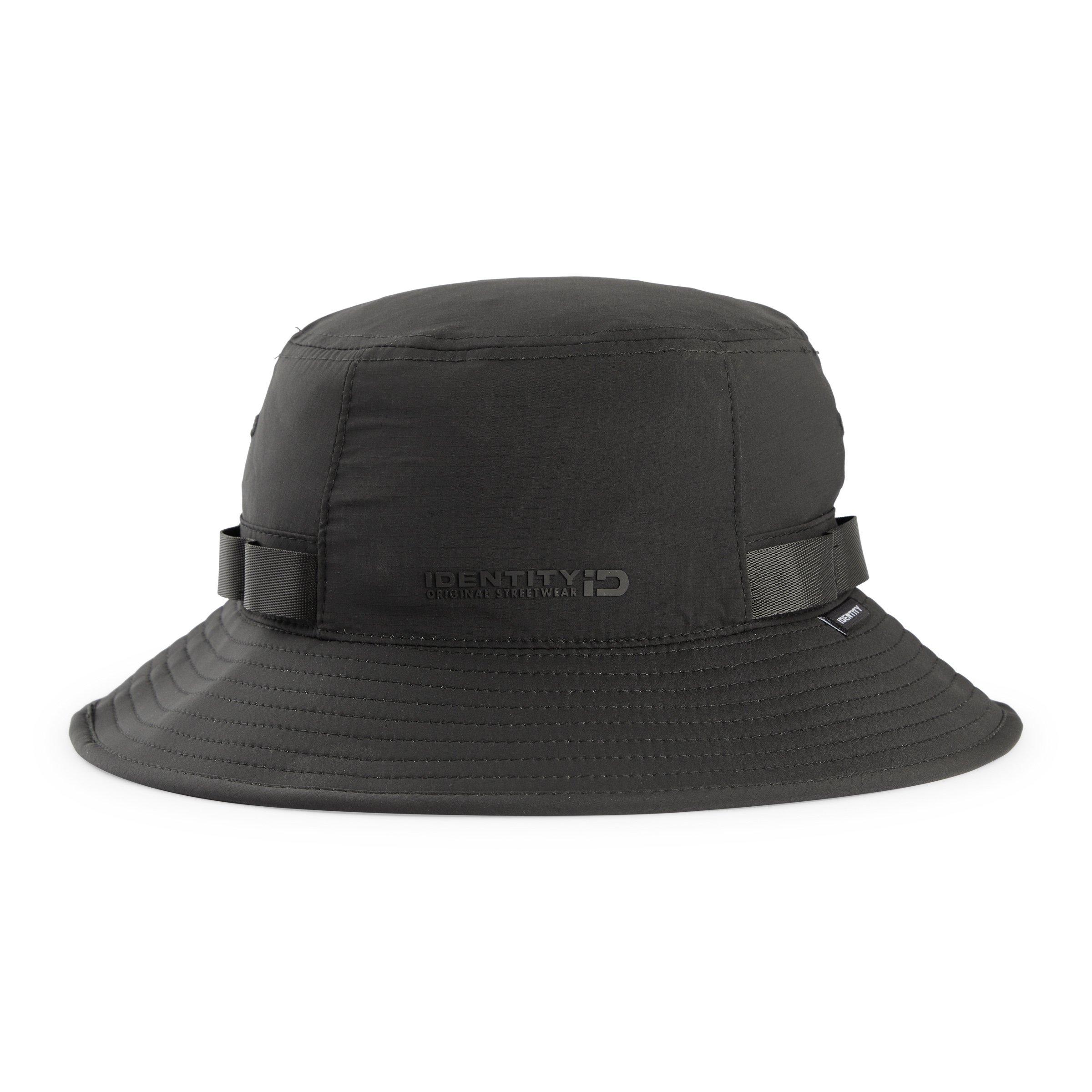 Black Wide Brim Bucket Hat (3235861) | Identity