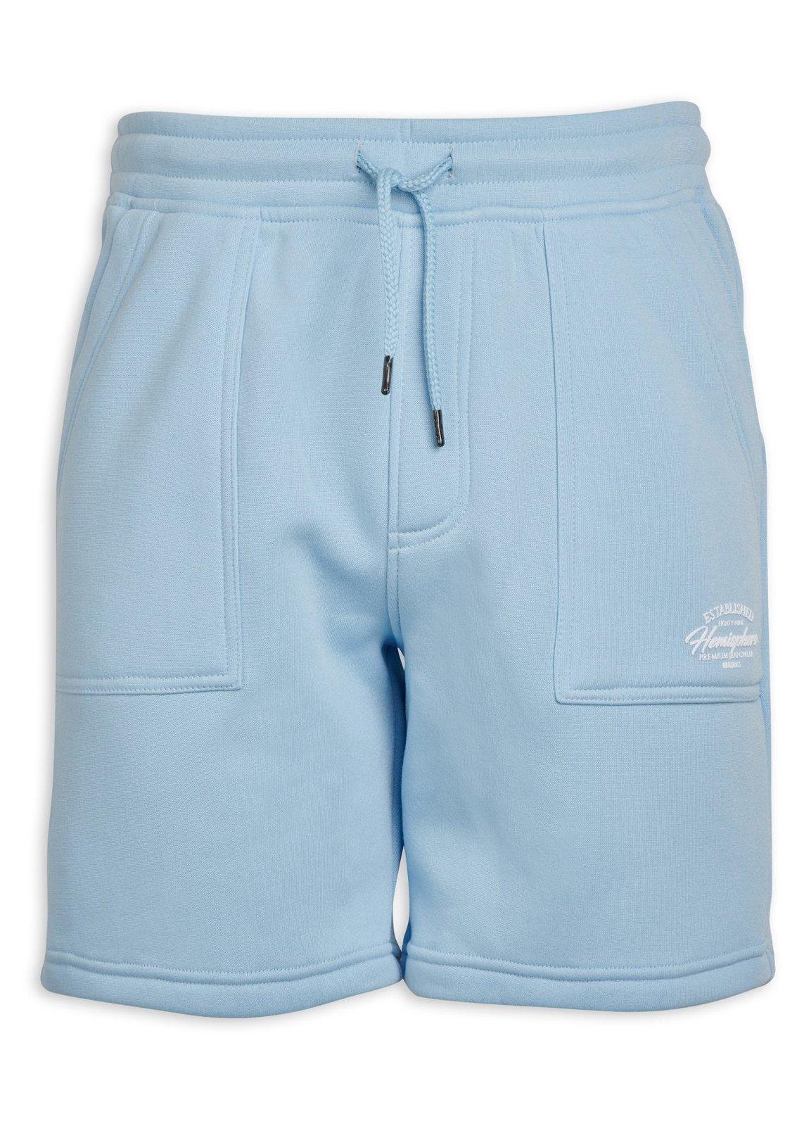 Sky Blue Upstyled Fleece Shorts (3236117) | Hemisphere