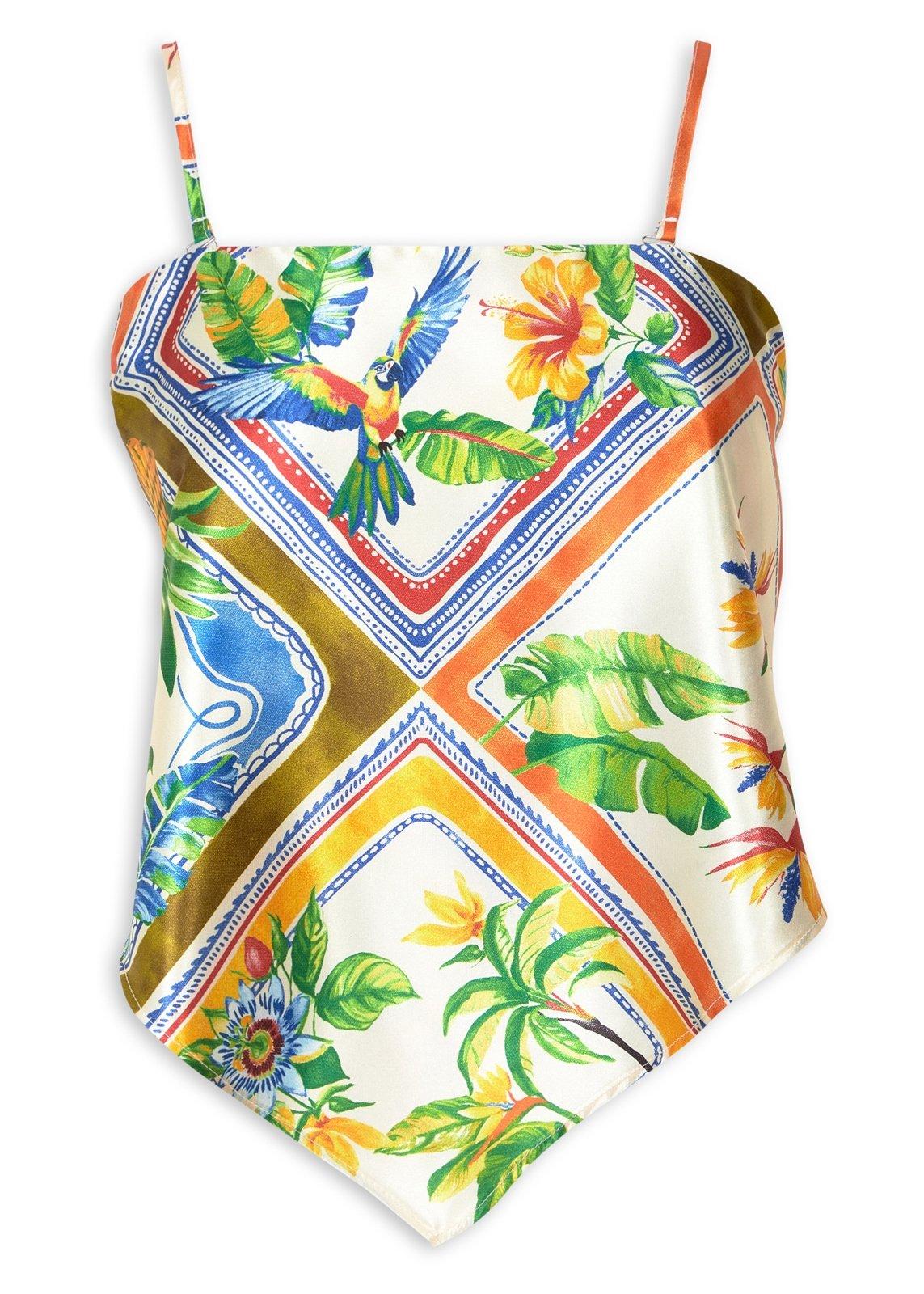 Resort Print Scarf Top (3236145) | Inwear