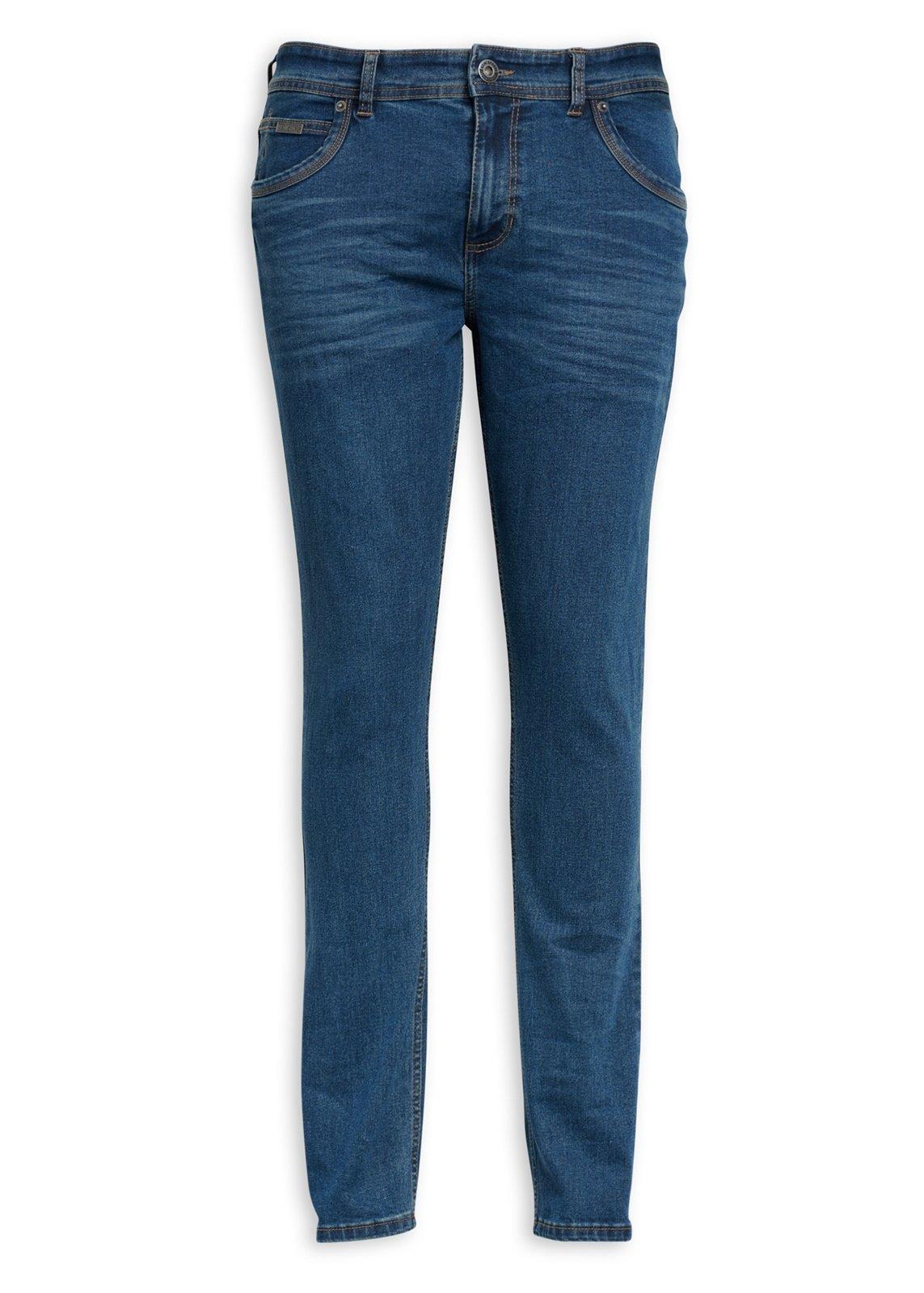 Mid Indigo Slim Leg Jeans (3237408) | Hemisphere