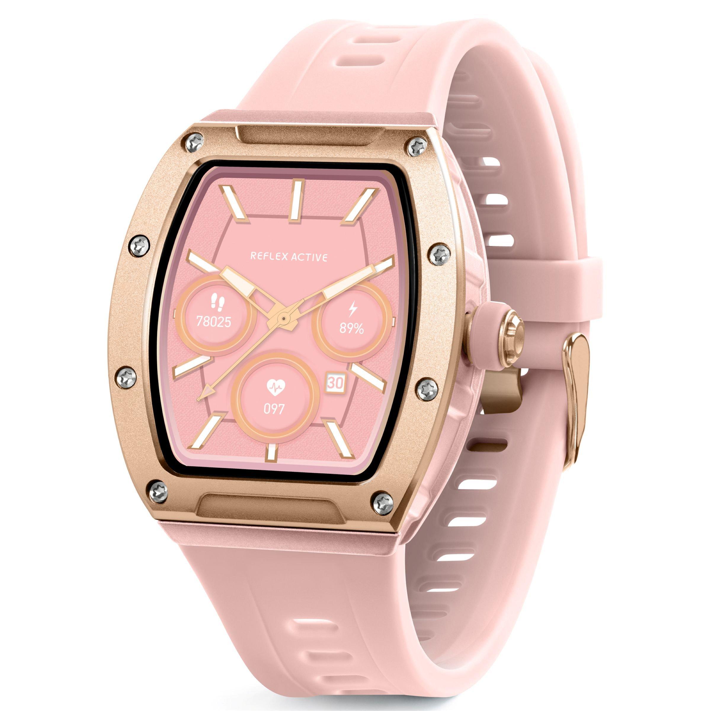 Series 52 Pink Silicone Watch (3237716) | Reflex Active